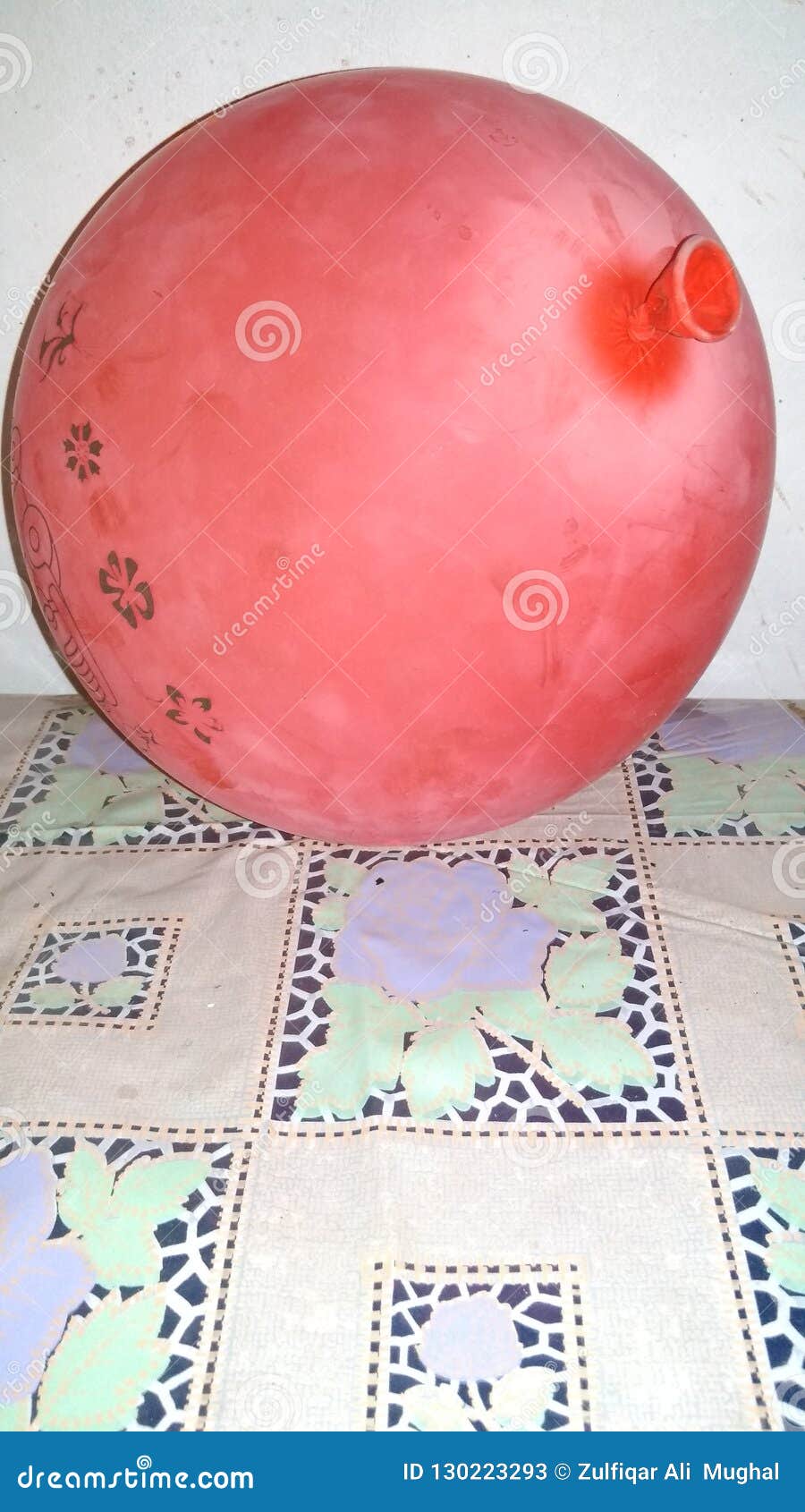 A red colour balloon stock image. Image of colour, balloon - 130223293