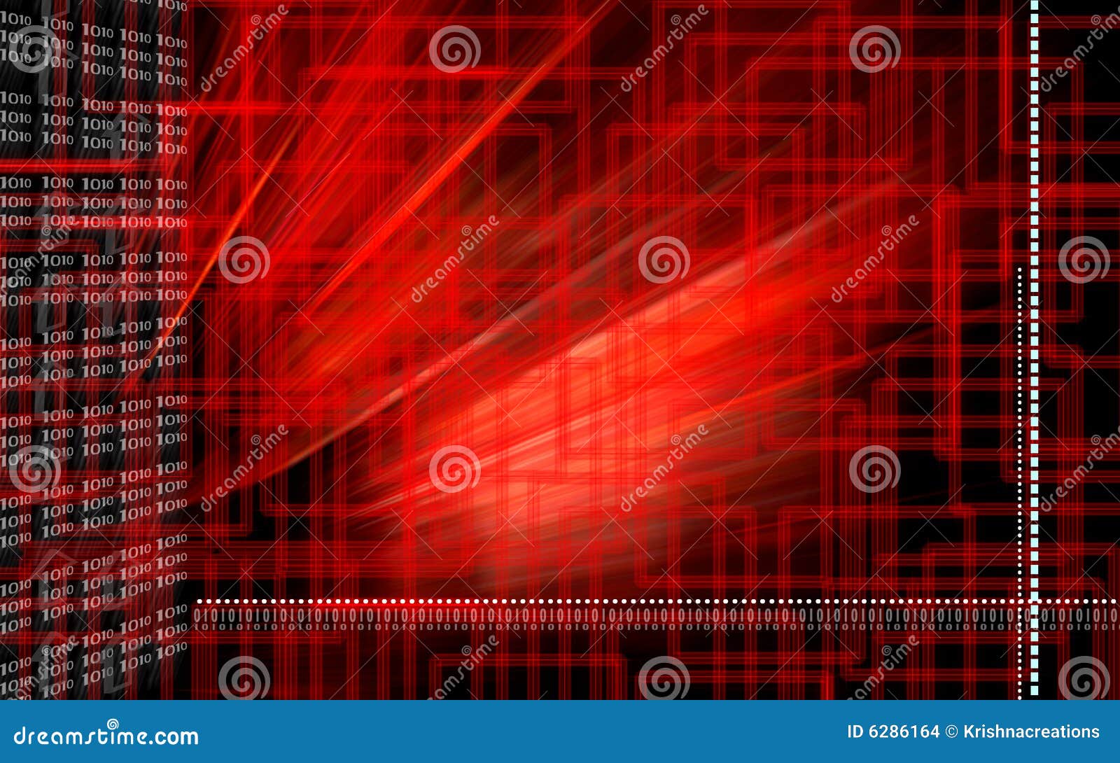 Red Colour Digital Background Stock Illustration - Illustration of blur ...