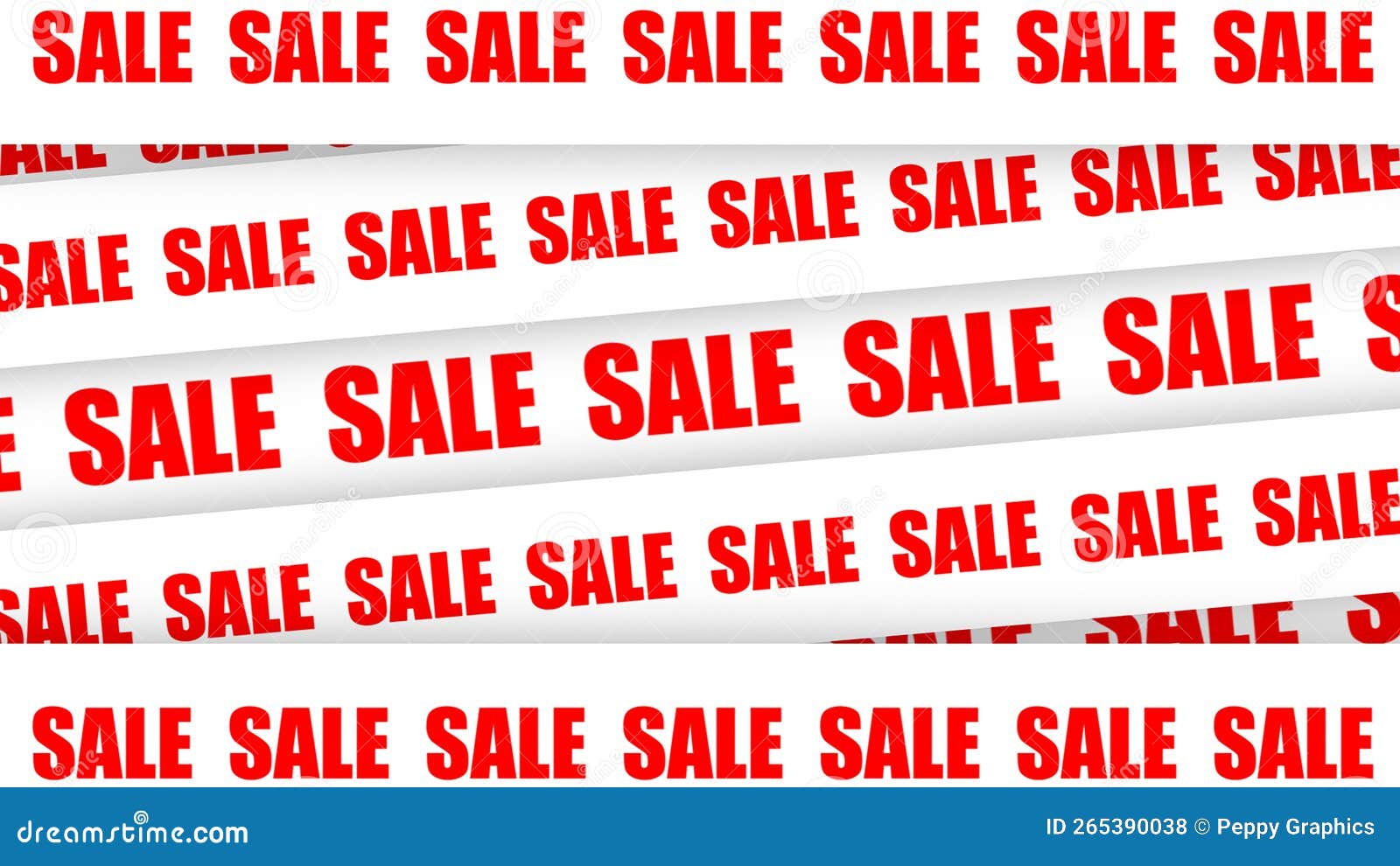 Red Colour Sale Text on White Background Stock Illustration ...