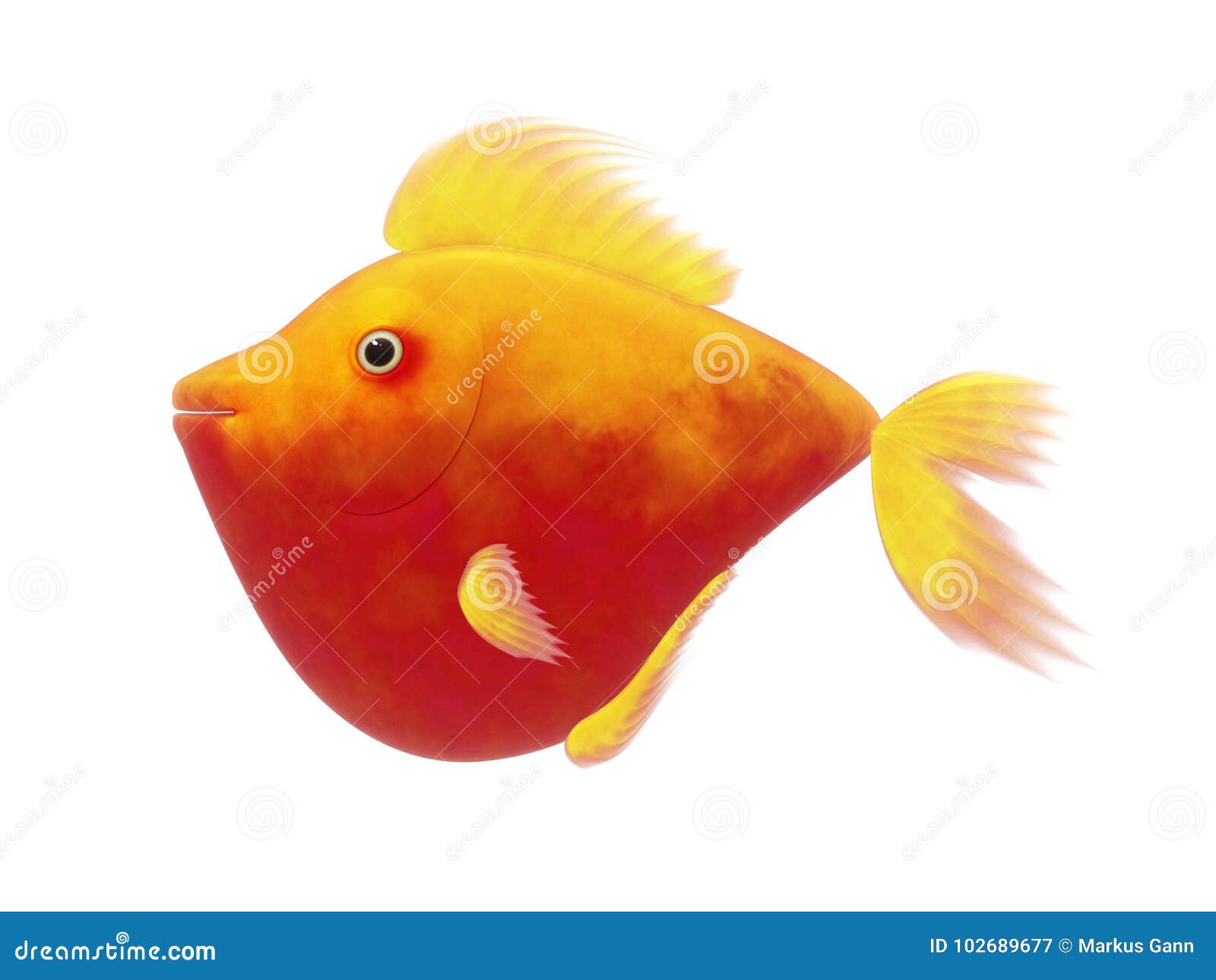 Red comic fish stock illustration. Illustration of comic - 102689677