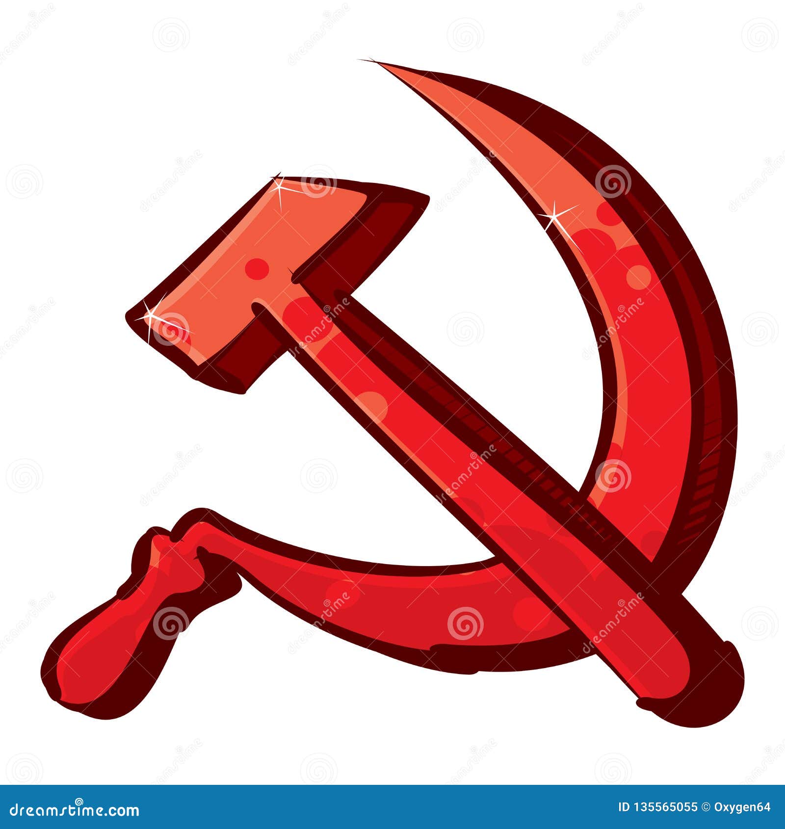 Communist Symbol Hammer And Sickle