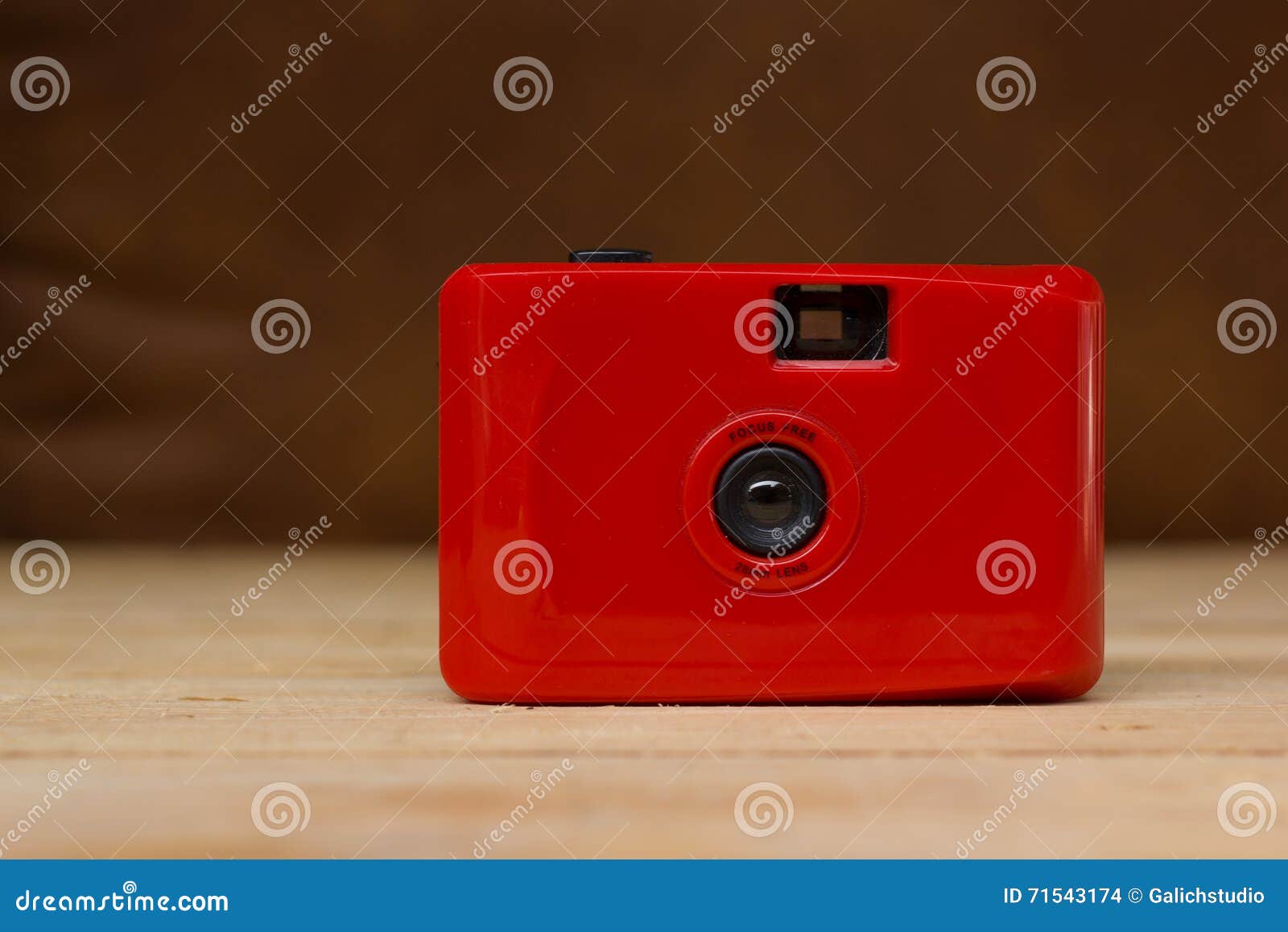 Red compact film camera. stock photo. Image of liqueur - 71543174