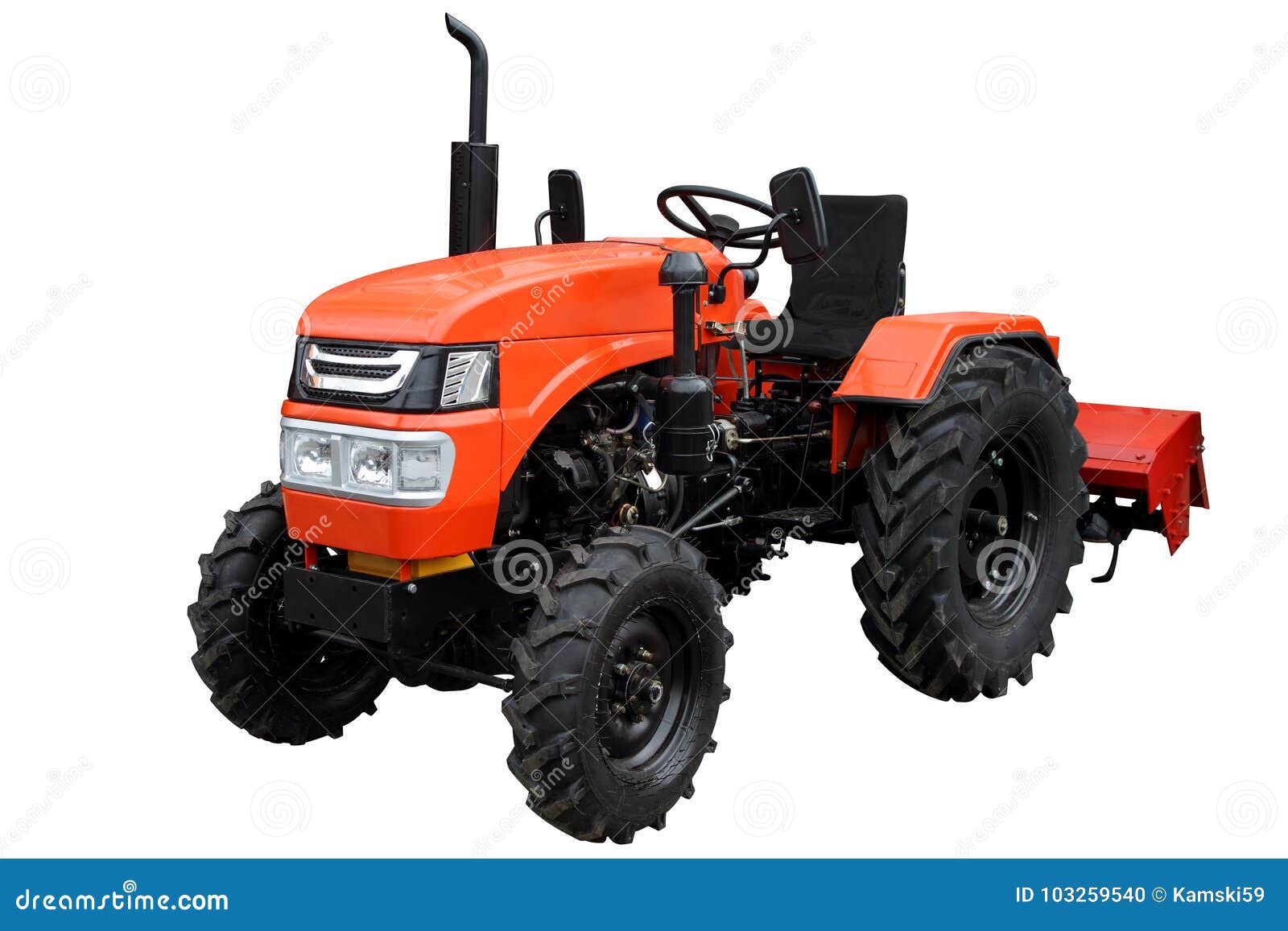 Compact Tractor. Royalty-Free Stock Photo | CartoonDealer.com #39440103