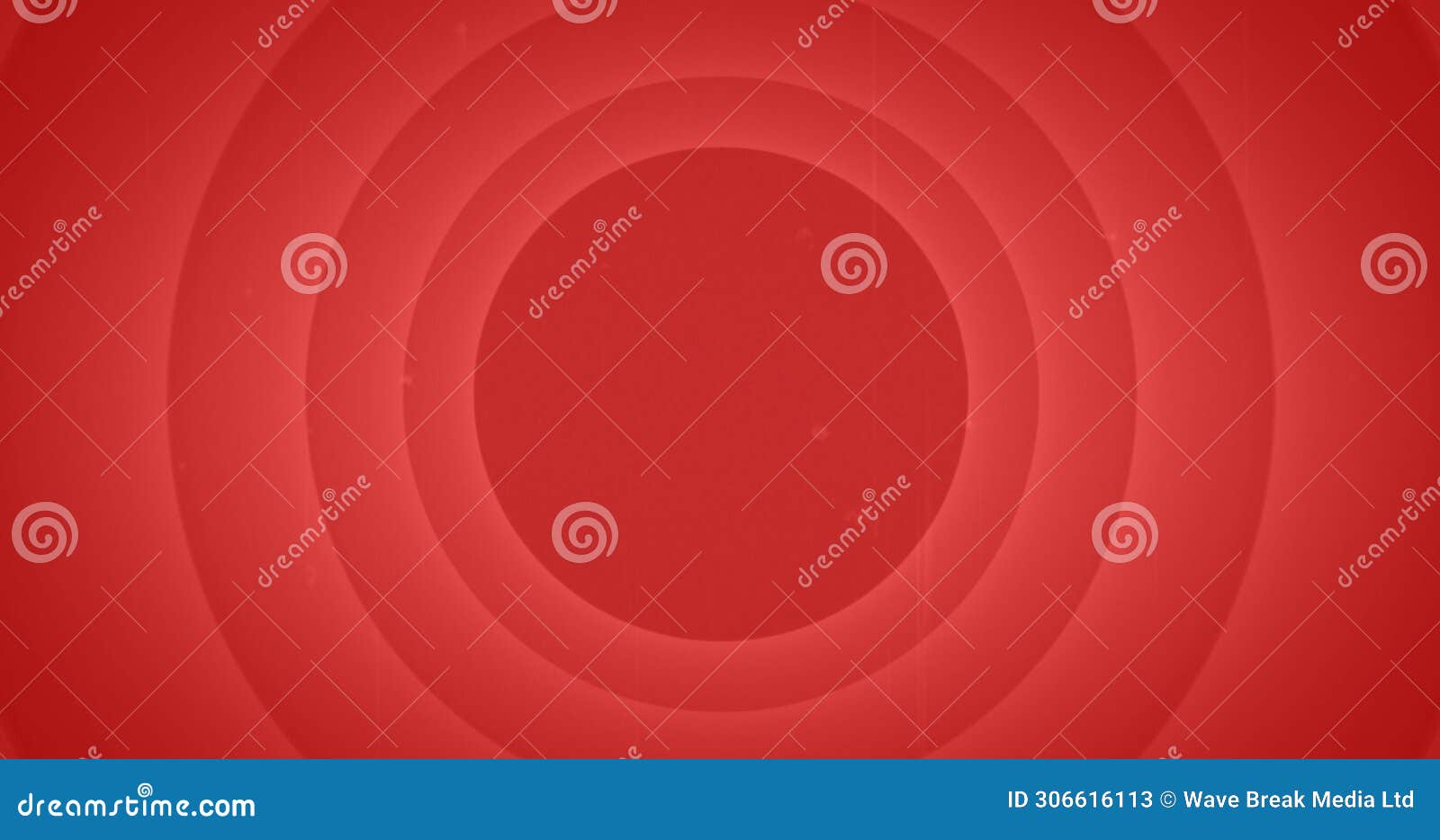 A Red Concentric Circle Pattern Fills the Frame, with Copy Space Stock ...