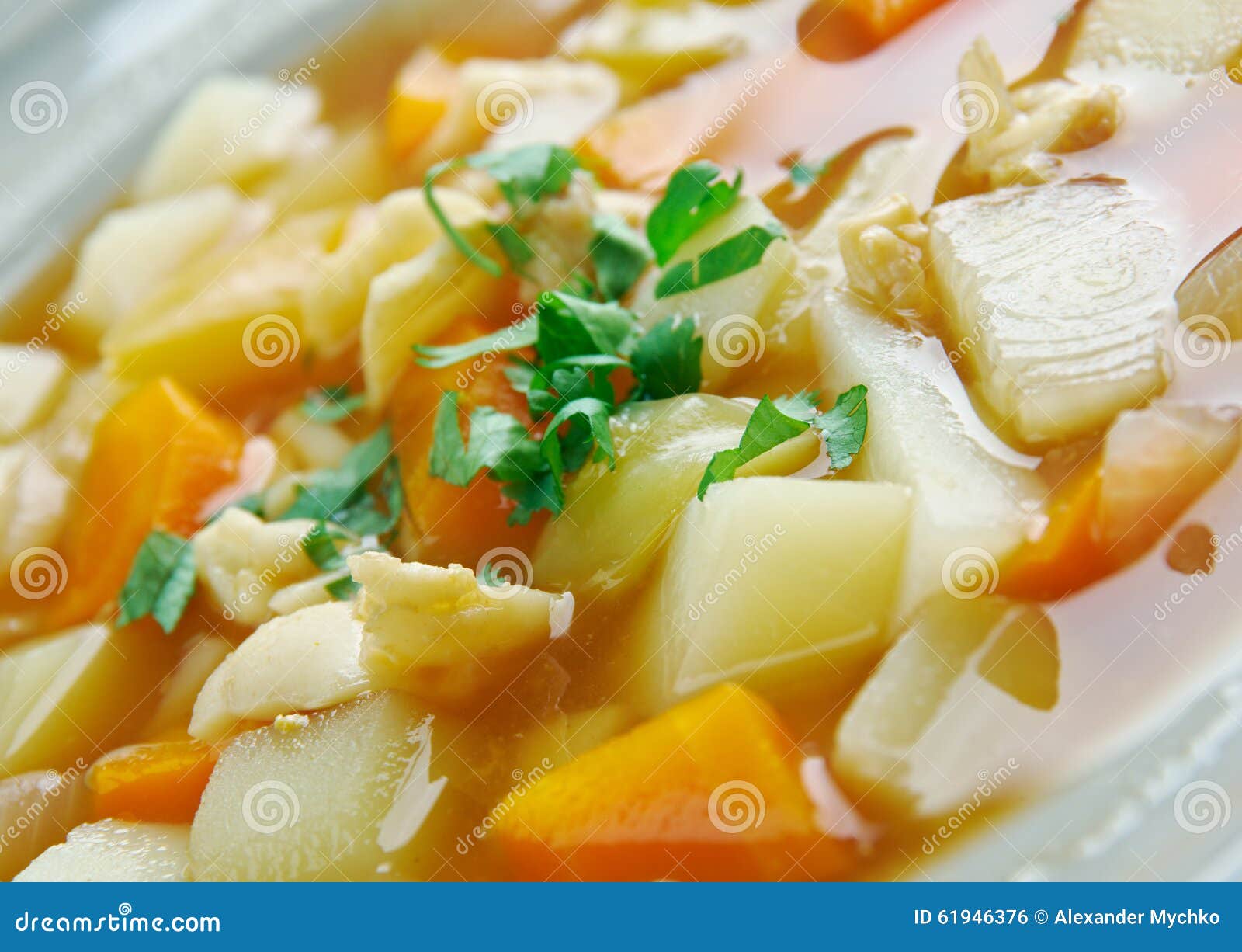 Red Conch Chowder stock photo. Image of caribbean, peppers - 61946376