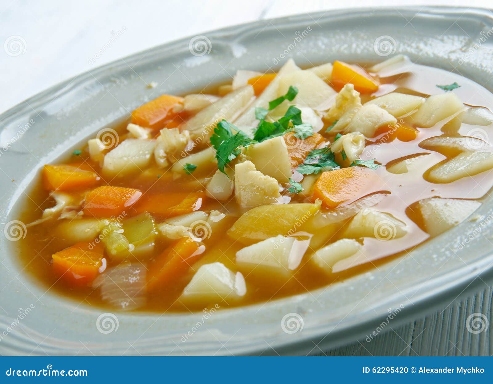 Red Conch Chowder stock photo. Image of yellow, conch - 62295420