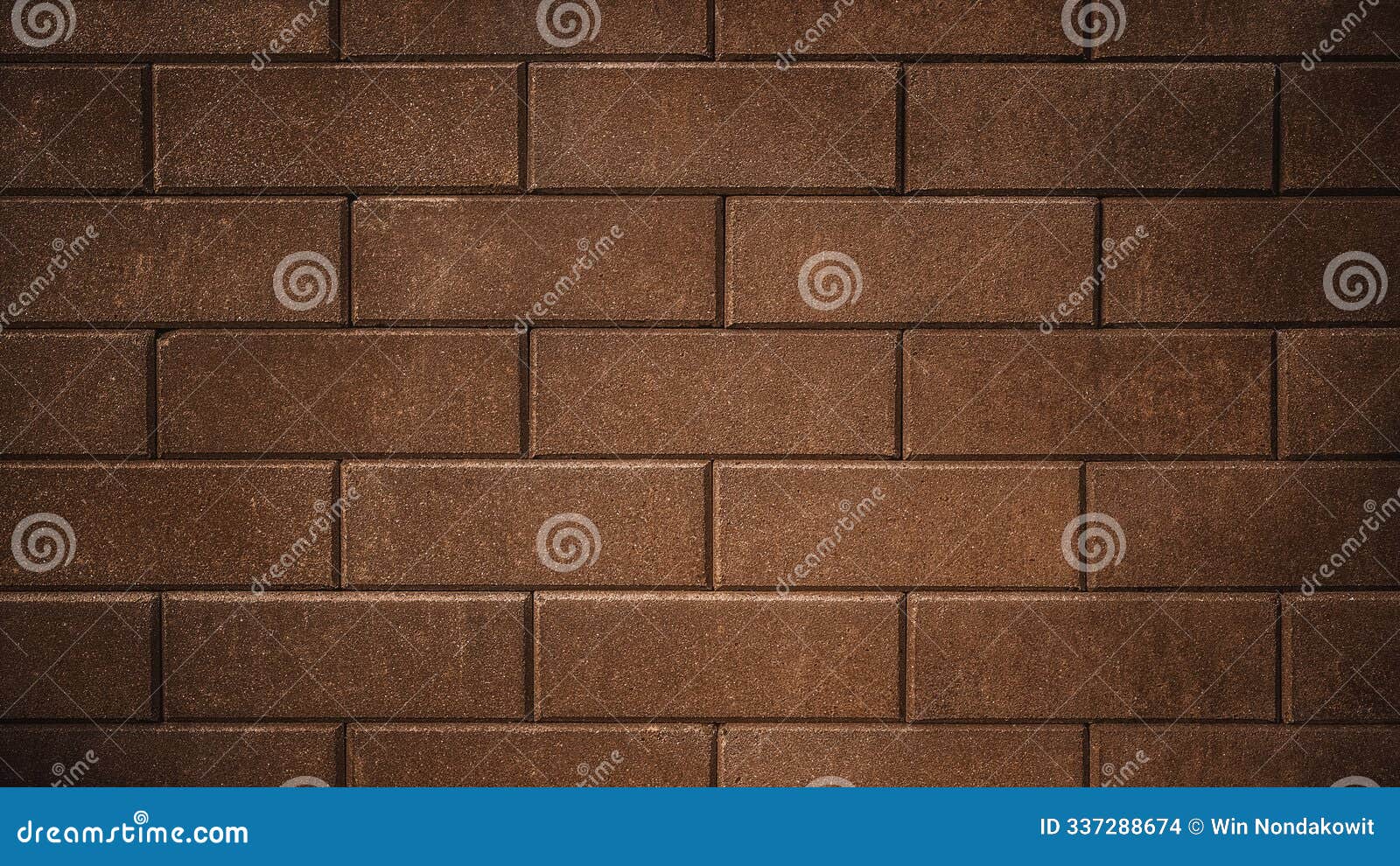 Red Concrete Block Wall Background Stock Photo - Image of background ...