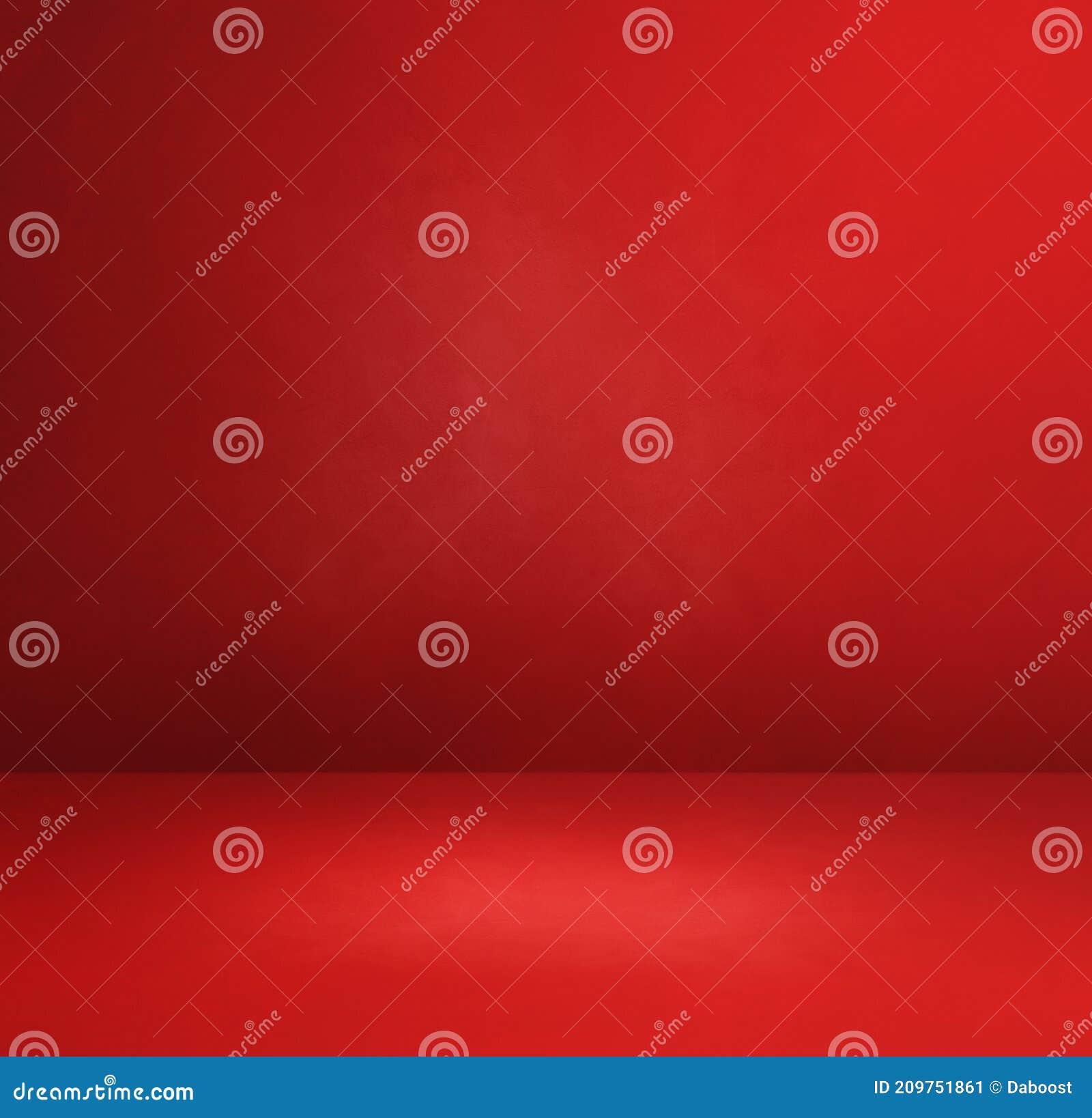 Empty Red Concrete Interior Background Stock Image - Image of clean ...