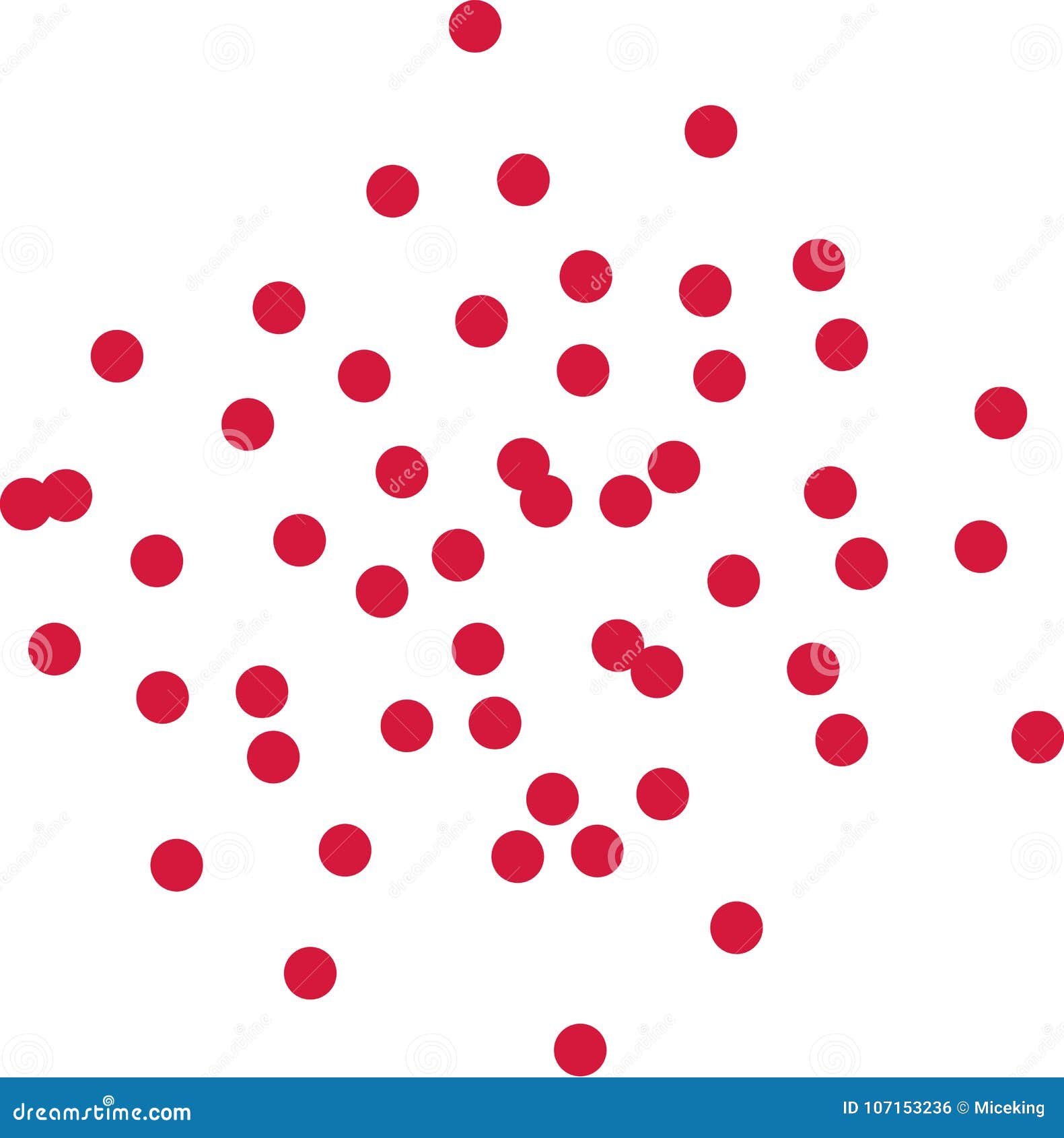 Red confetti vector stock illustration. Illustration of colorful ...