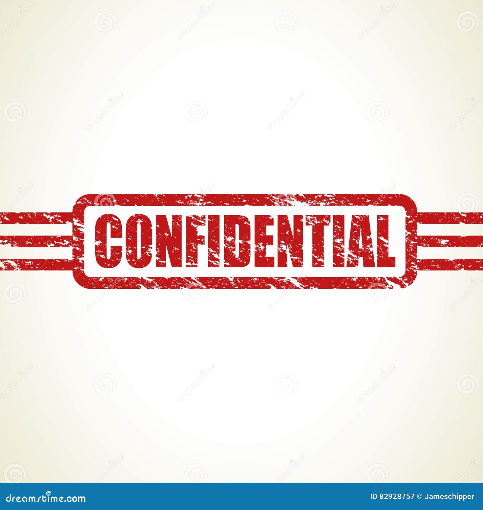 Red confidential stamp stock vector. Illustration of security - 82928757