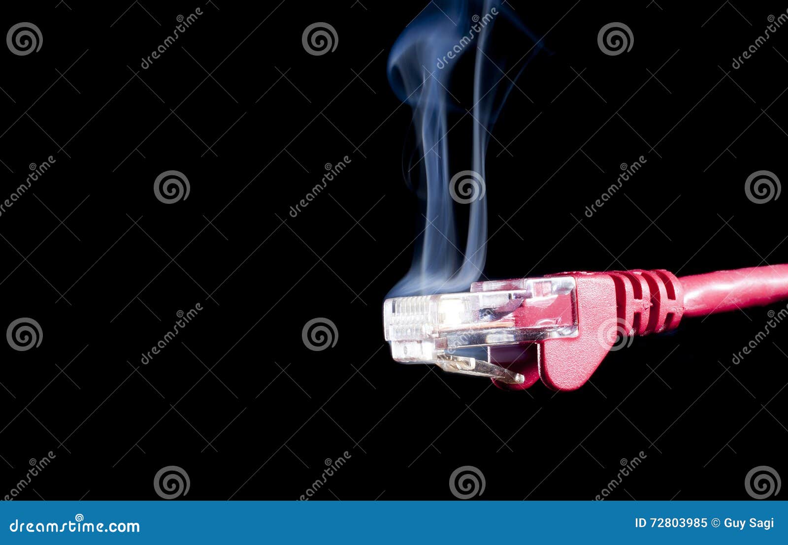 Red connection stock image. Image of black, connector - 72803985