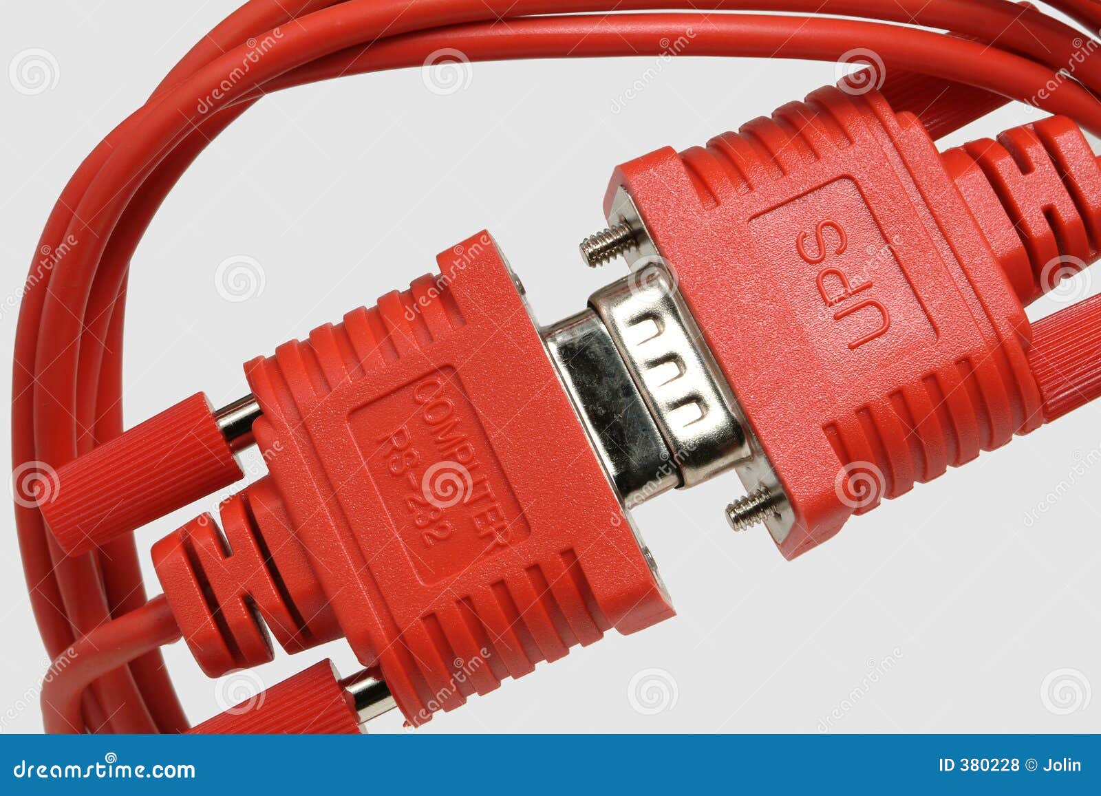 Red connector stock photo. Image of link, connect, macro - 380228