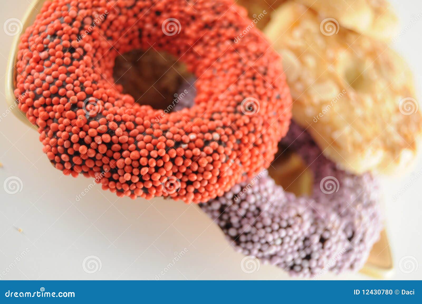 Red Cookie stock photo. Image of dessert, cooking, bakery - 12430780