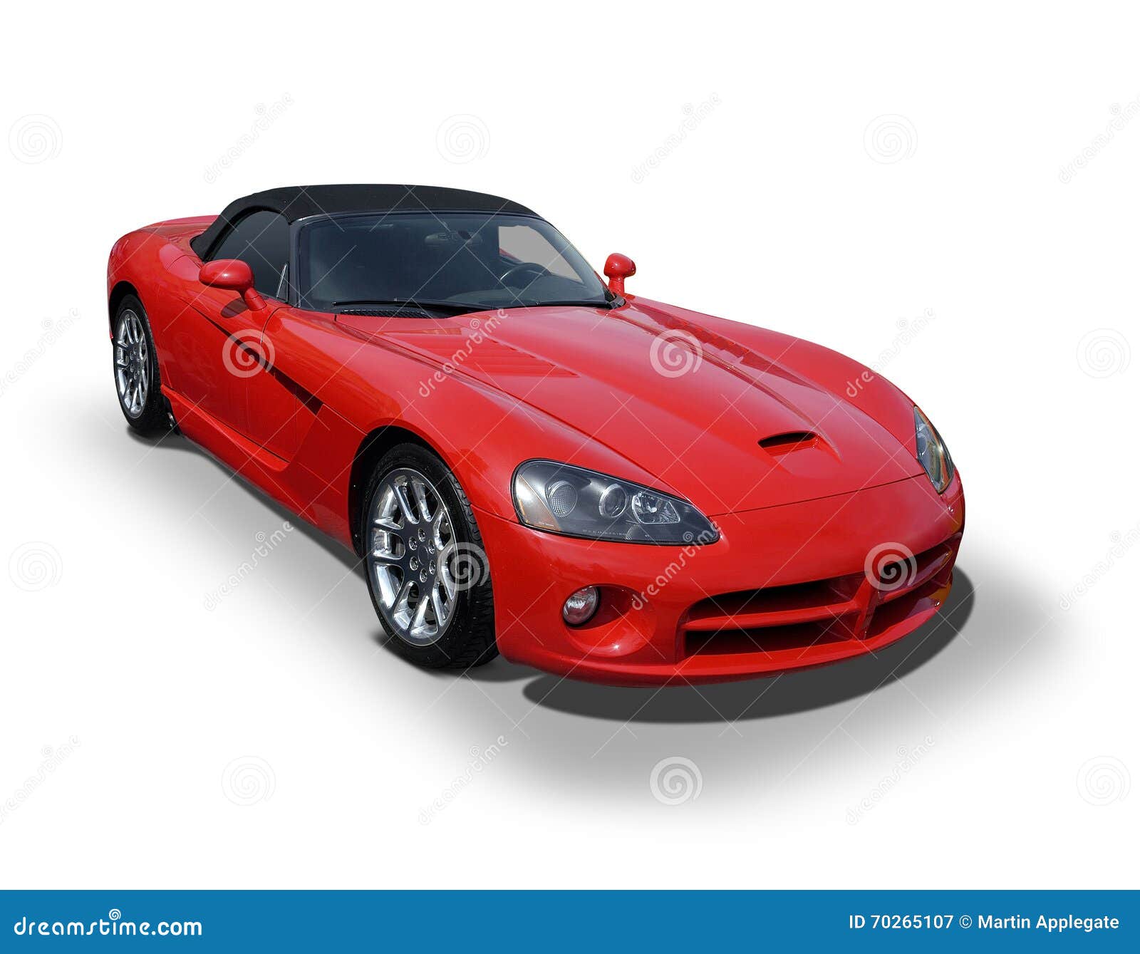 Red Cora sports sedan stock image. Image of convertible - 70265107