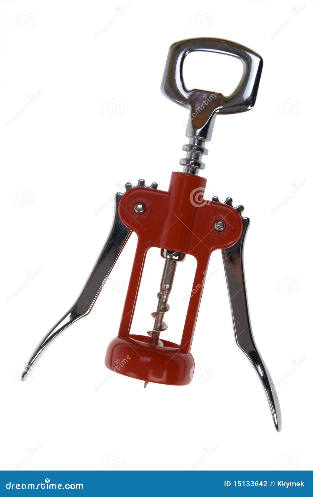 Red corkscrew stock photo. Image of macro, spiral, twisted - 15133642