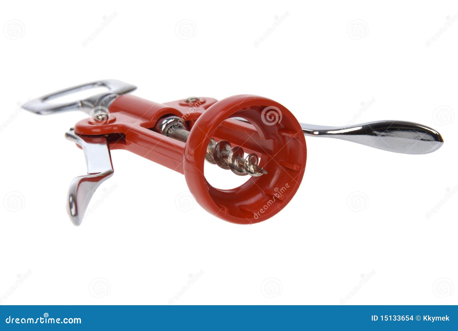 Red corkscrew stock photo. Image of macro, metal, spiral - 15133654