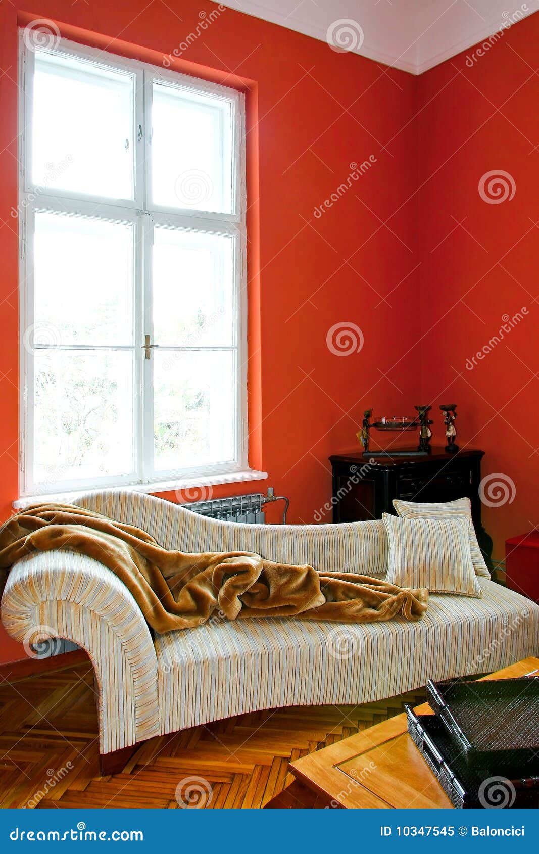 Red corner stock image. Image of sofa, floor, living - 10347545