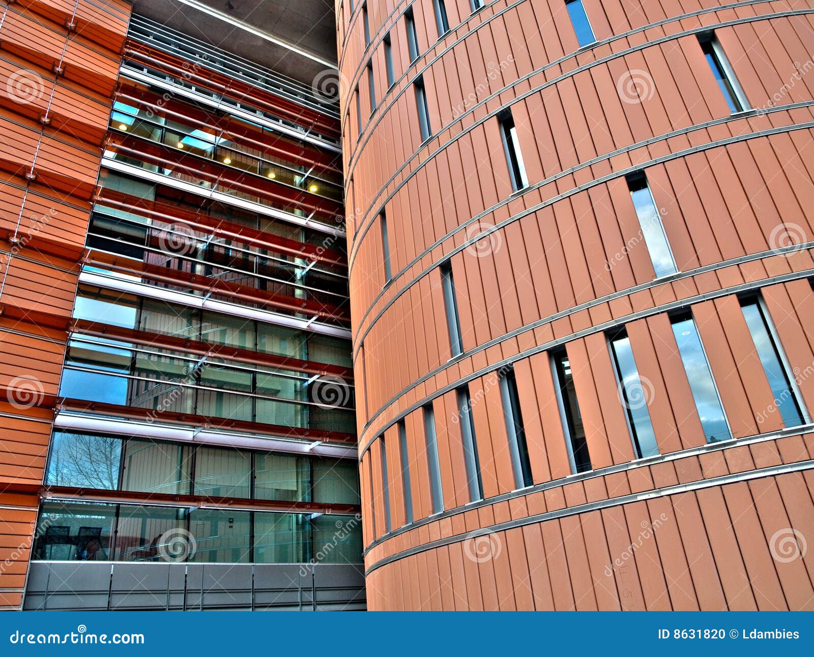 Red Corporate building stock photo. Image of business - 8631820