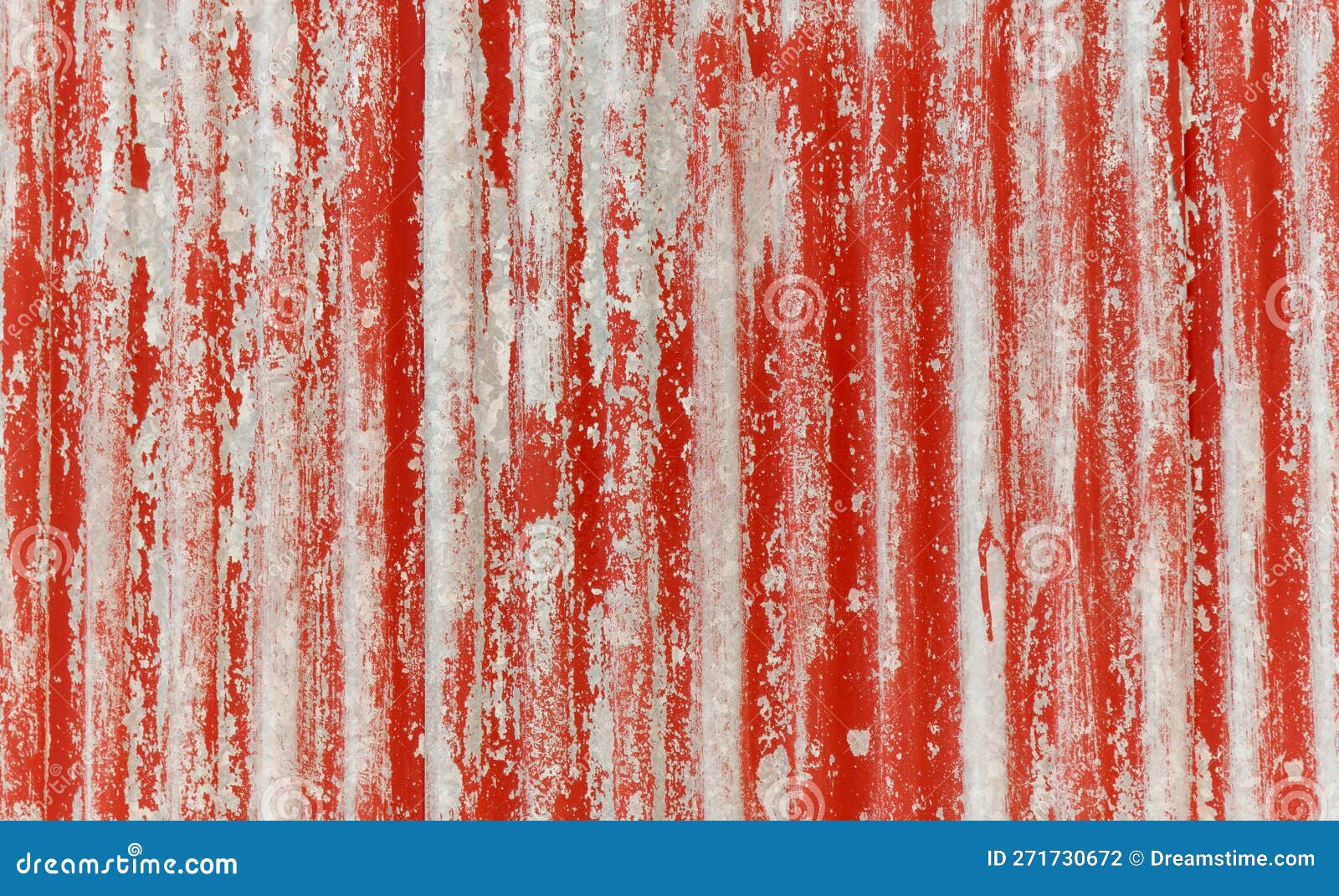 Red Weathered Corrugated Iron Background Stock Photo - Image of panel ...