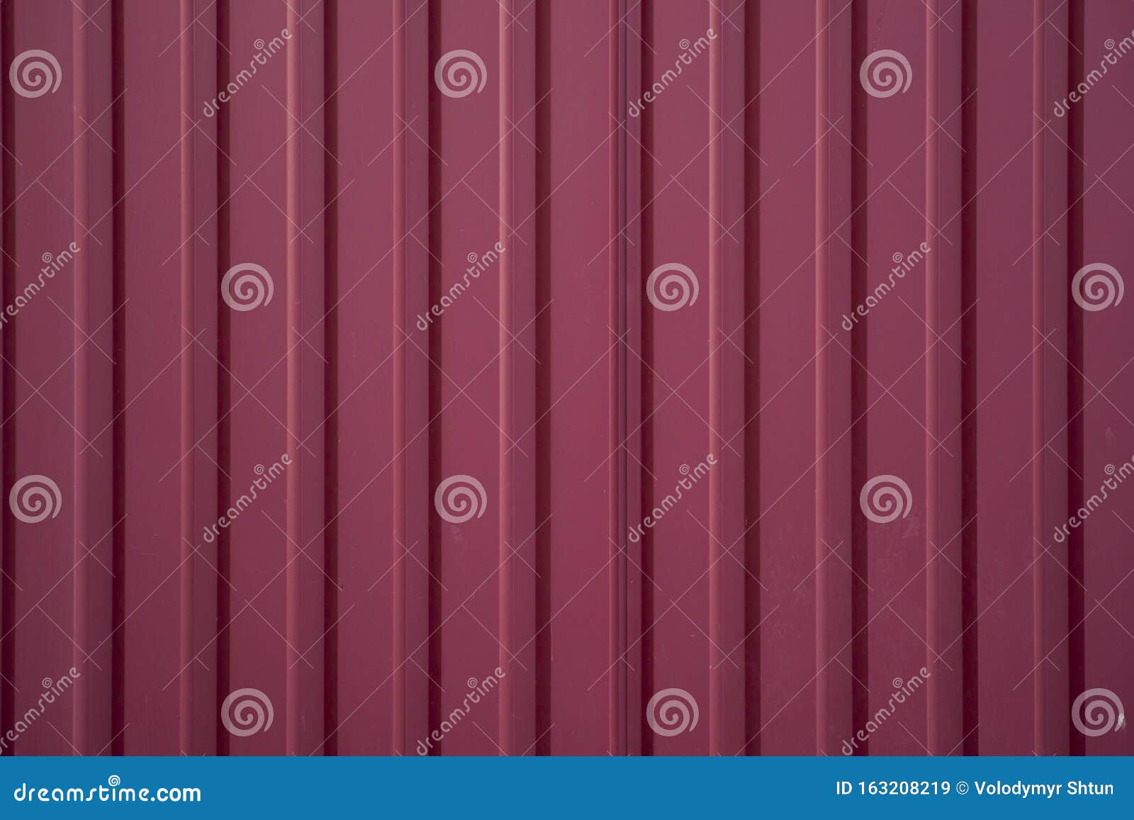Red Corrugated Metal Sheet Texture Surface of the Wall. Galvanize Steel ...