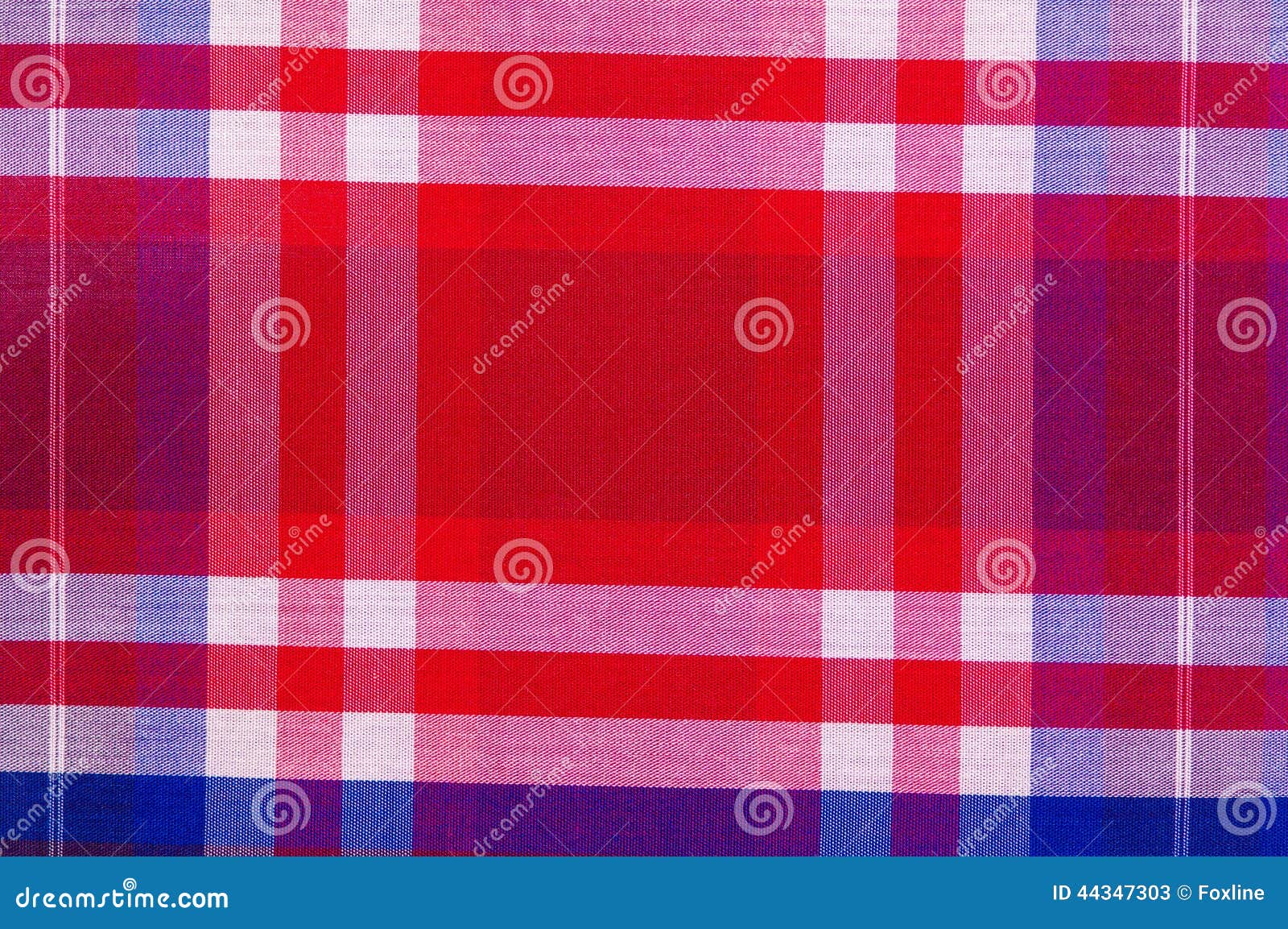 Red Cotton Cloth in Checked Stock Image - Image of material, linen ...