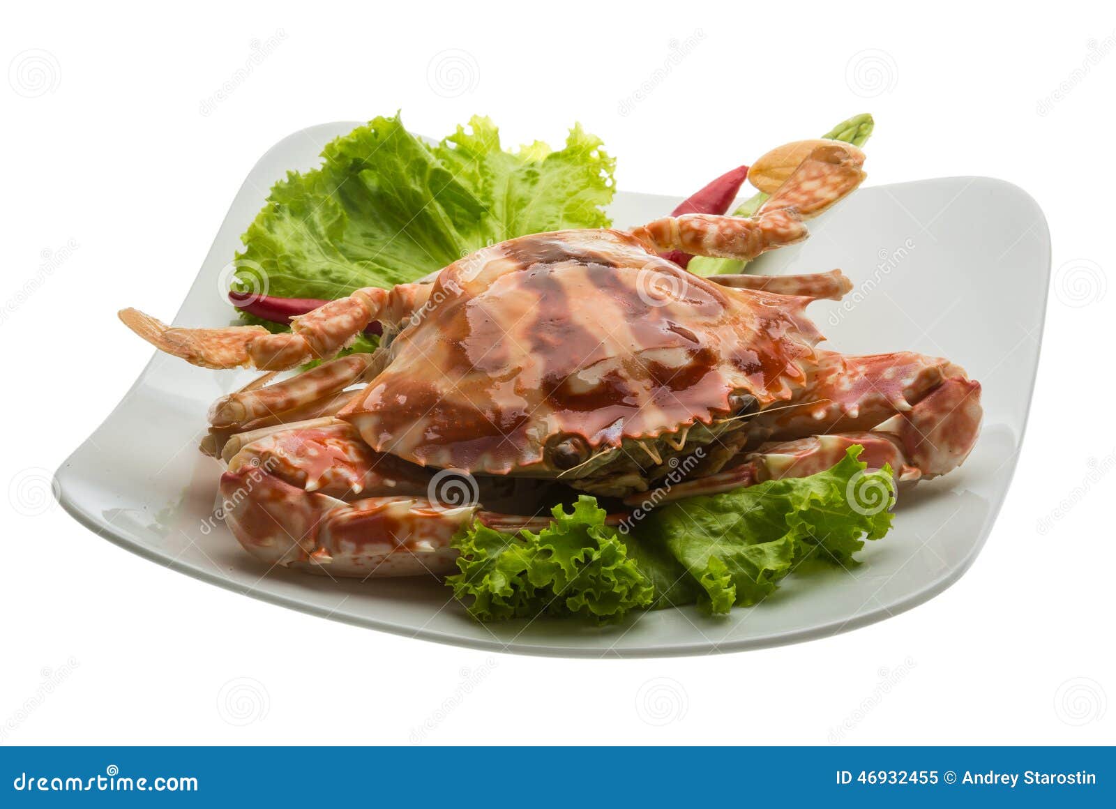 Red crab stock image. Image of cooked, delicious, orange - 46932455
