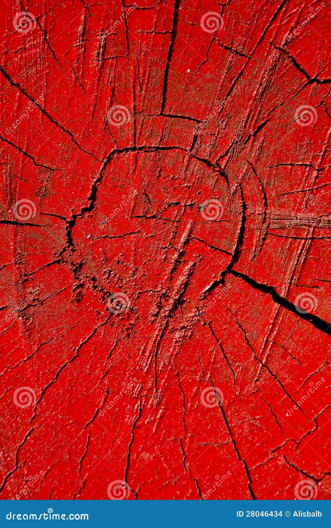Red Cracked and Painted Wood Background Stock Photo - Image of natural ...