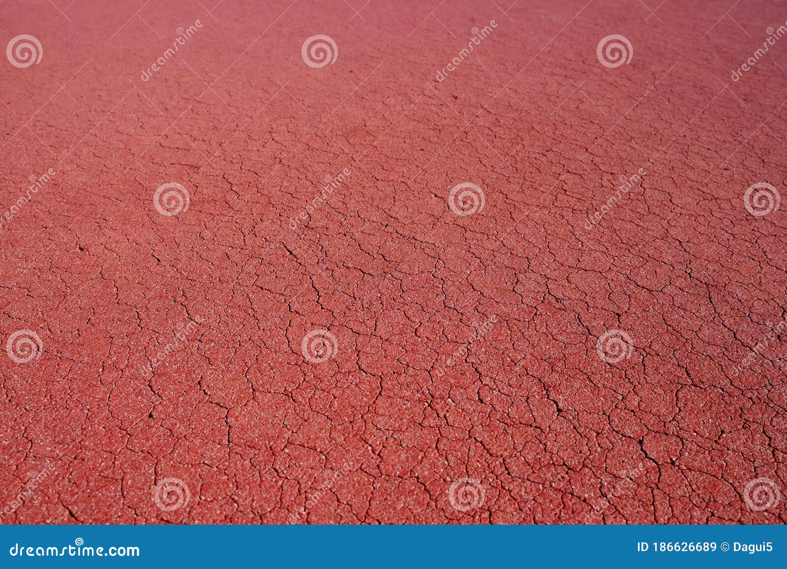 Perfect Red Cracked Background in Perspective. Stock Image - Image of ...