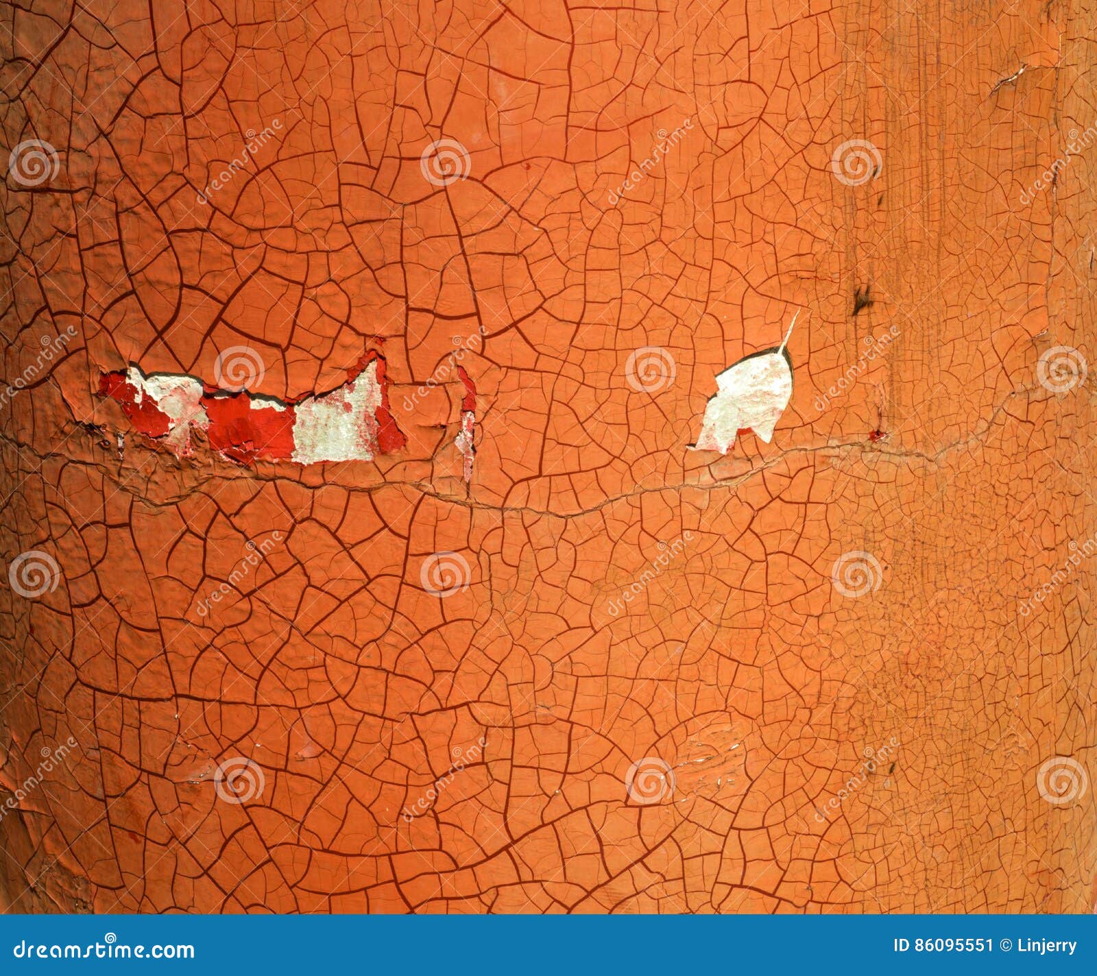 Red Cracked Wall Background Stock Image - Image of abstracts, flat ...