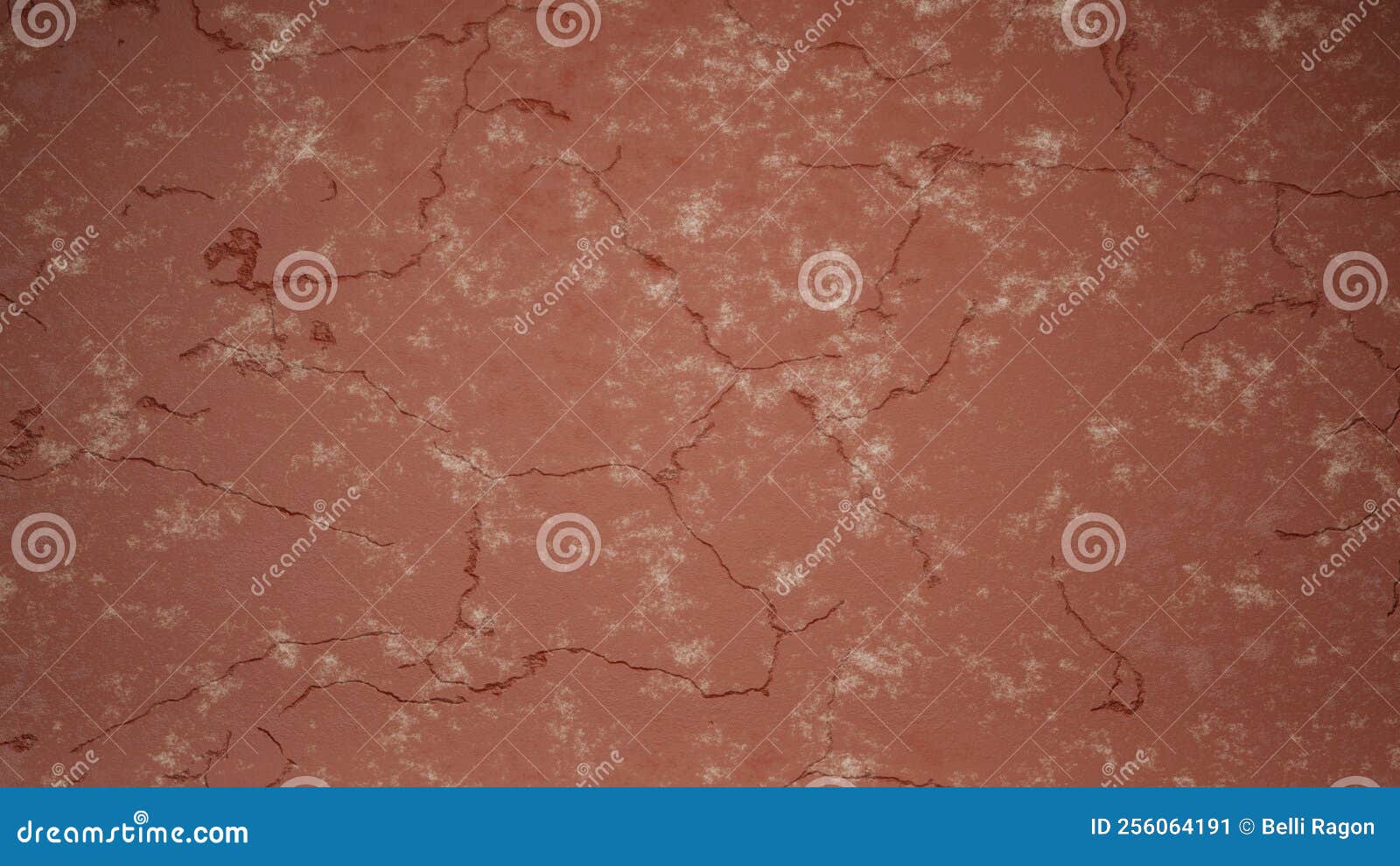Red Cracked Wall Background Stock Image - Image of aged, abstract ...