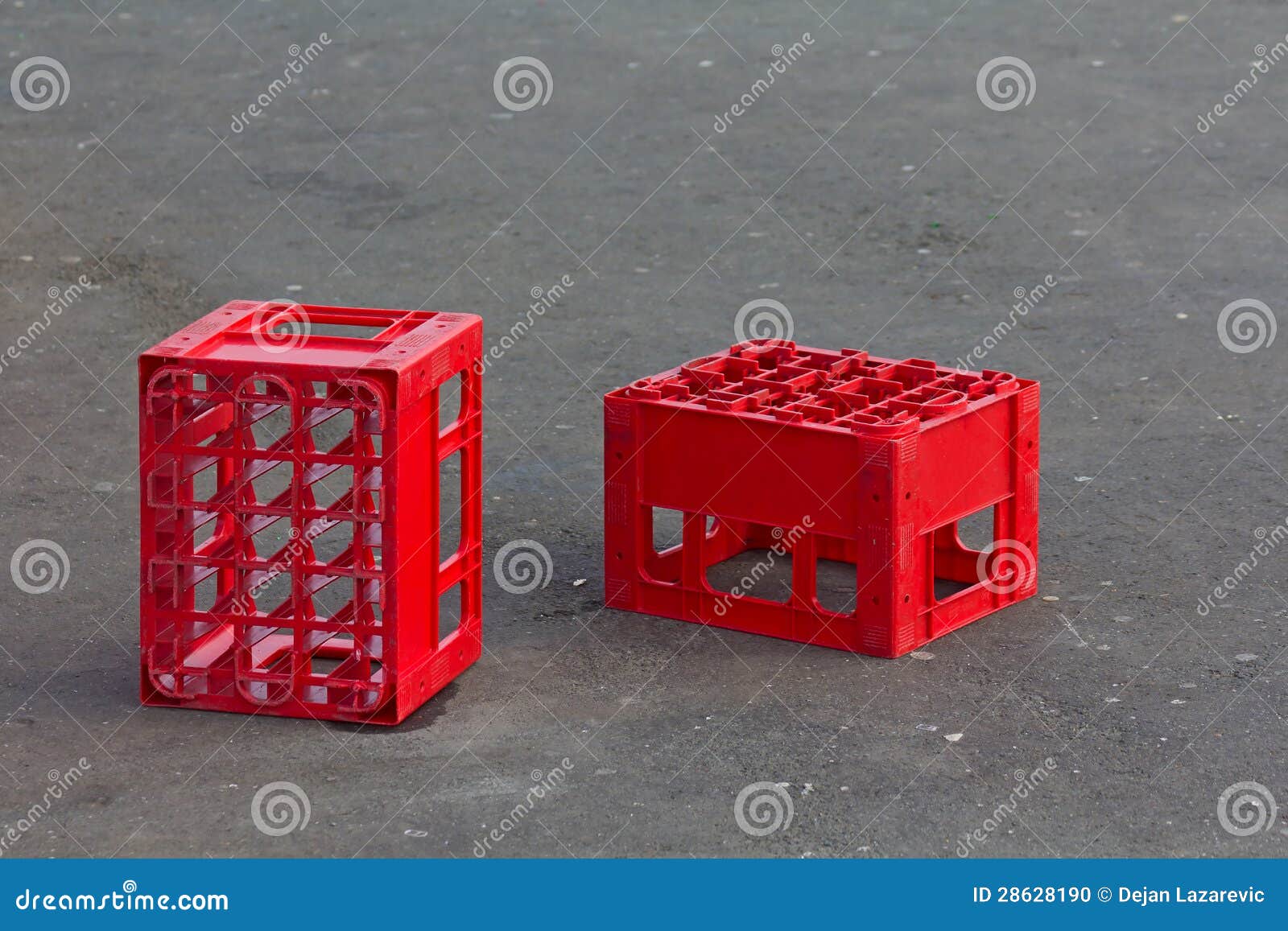 Red crates stock photo. Image of packaging, pack, crate - 28628190