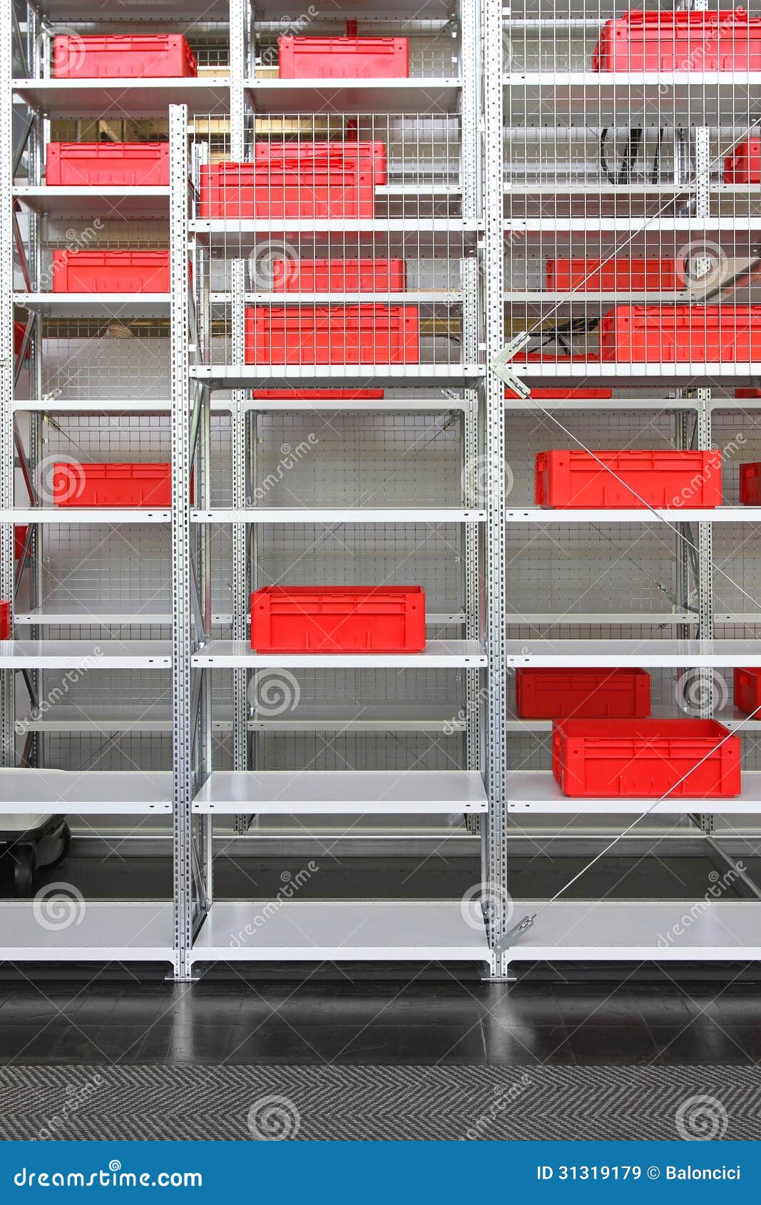 Red crates storage stock image. Image of industrial, crates - 31319179