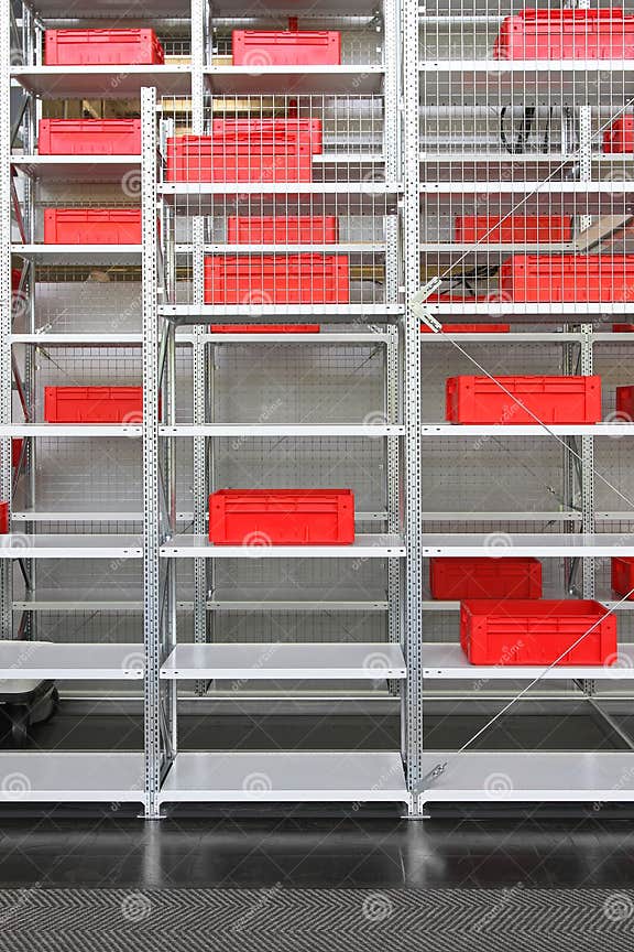 Red crates storage stock image. Image of industrial, crates - 31319179
