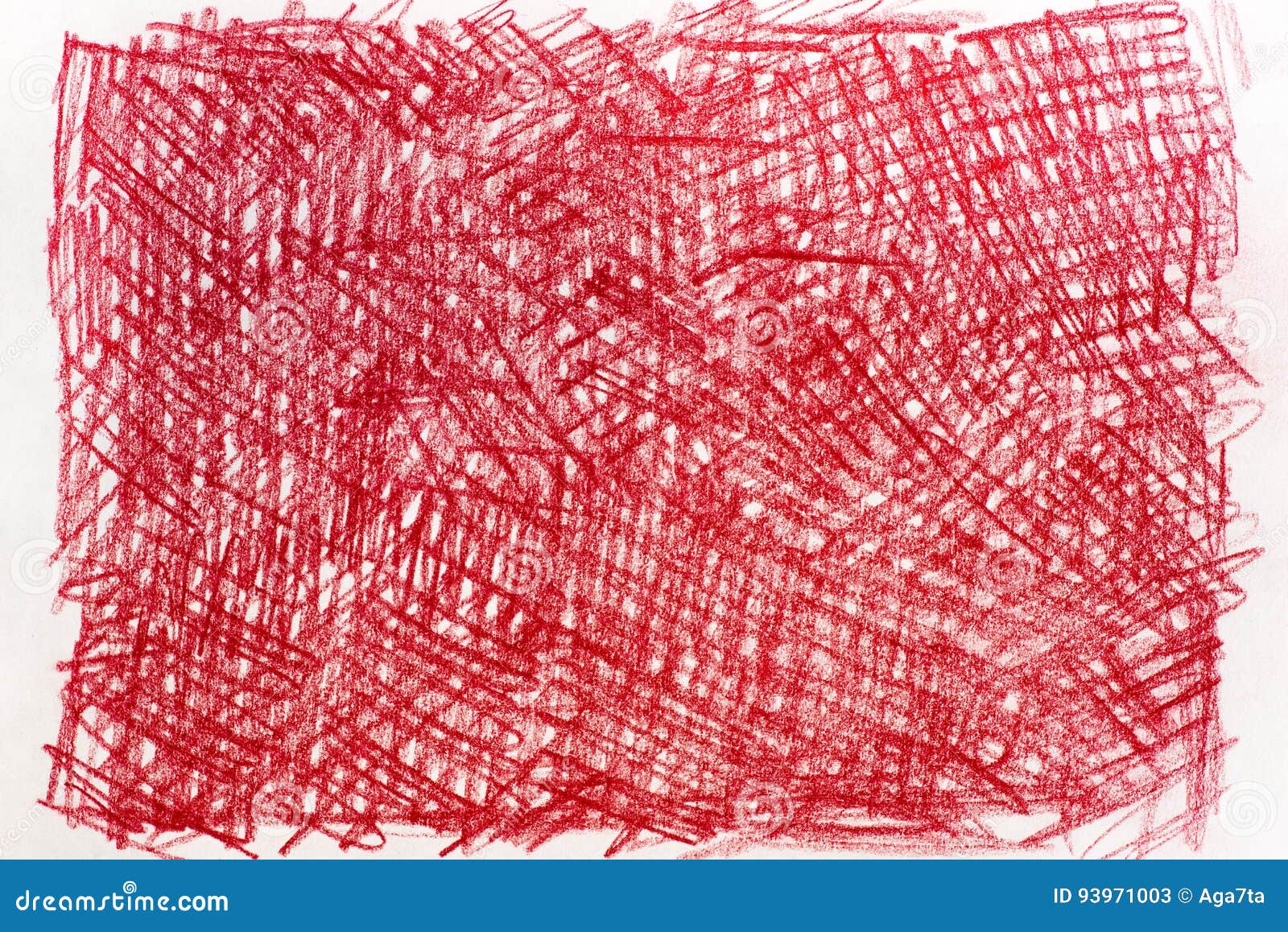 Red Crayon Drawings On Paper Background Texture Royalty-Free Stock ...