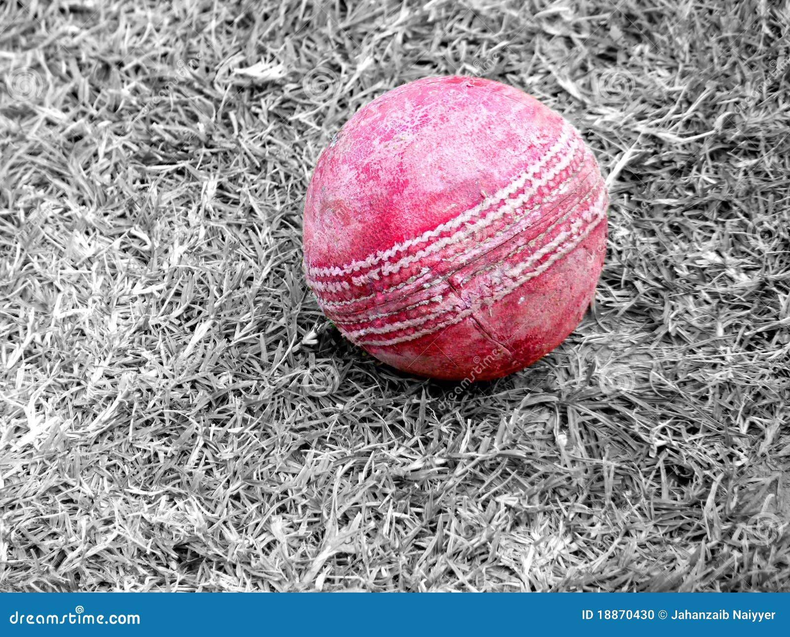 Red Cricket Ball stock photo. Image of game, match, cricket - 18870430