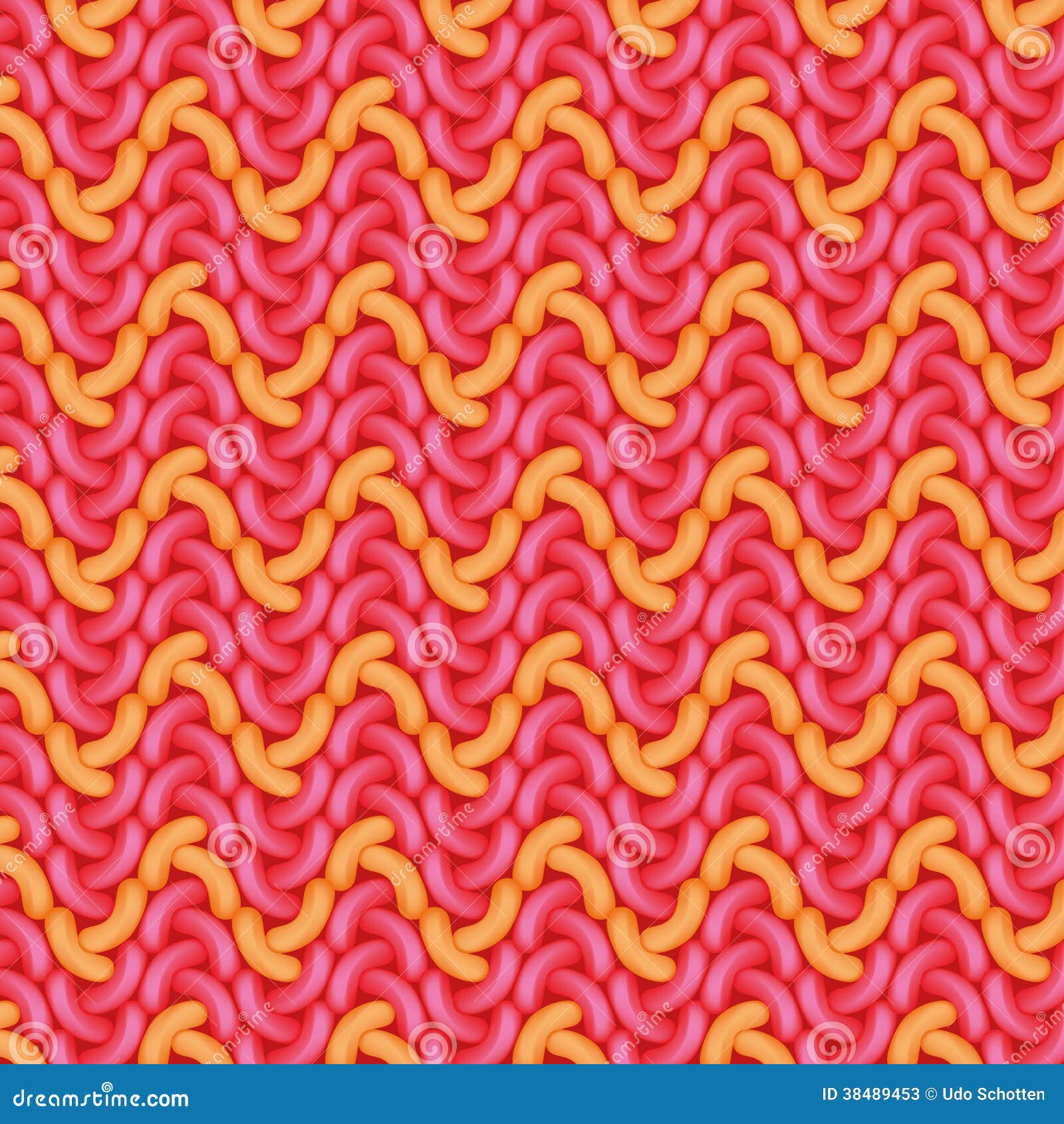 Crochet Pattern With Hook. Hand Drawn Doodle Style. Vector Illustration ...