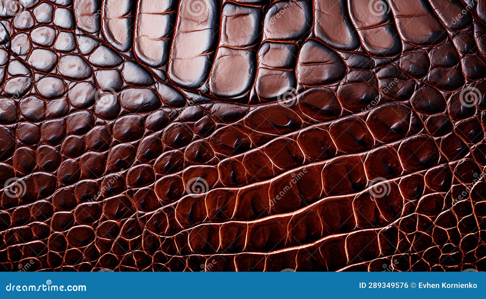 Red Crocodile Leather Texture Stock Illustration - Illustration of ...
