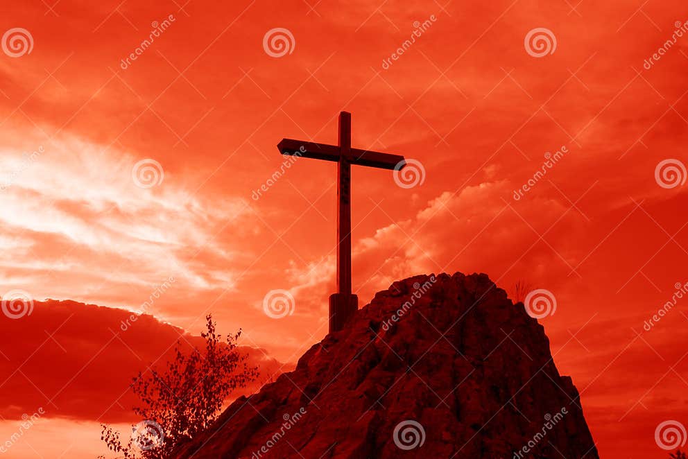 Red cross stock photo. Image of christ, germany, angels - 170970