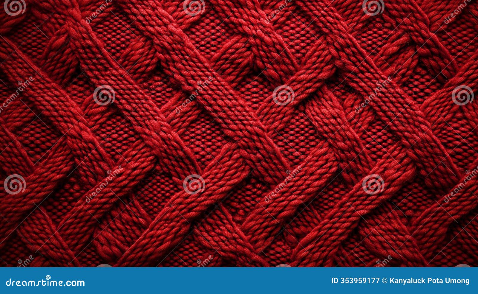 Red cross knitting pattern stock image. Image of fabric - 353959177