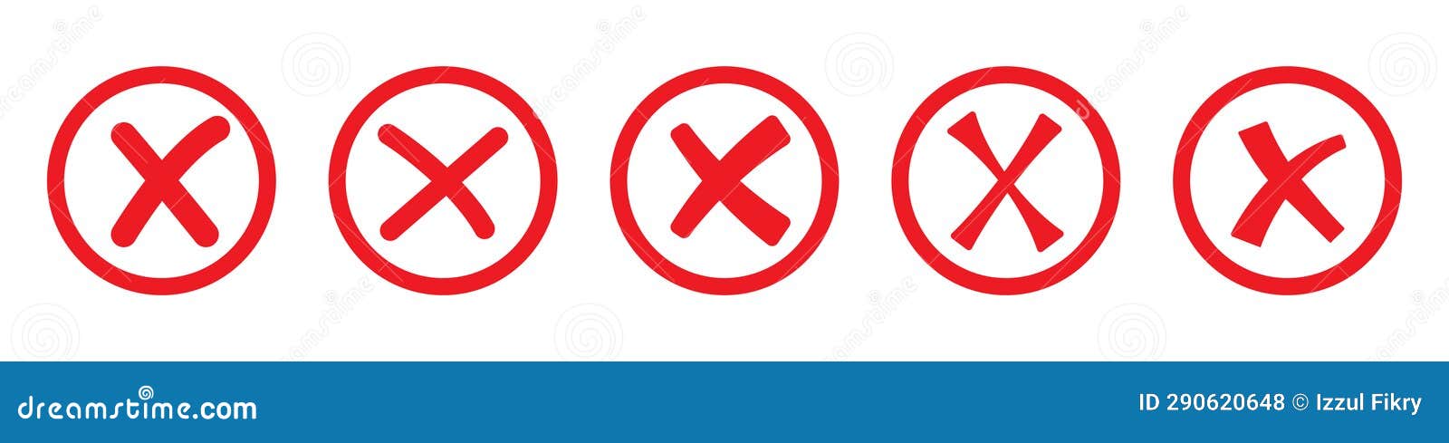 Red cross mark icon false stock vector. Illustration of mark - 290620648