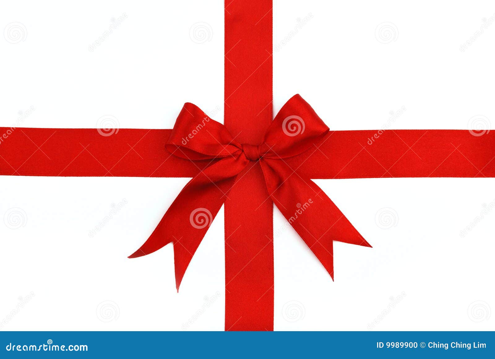 Red cross ribbon and bow stock photo. Image of colour - 9989900