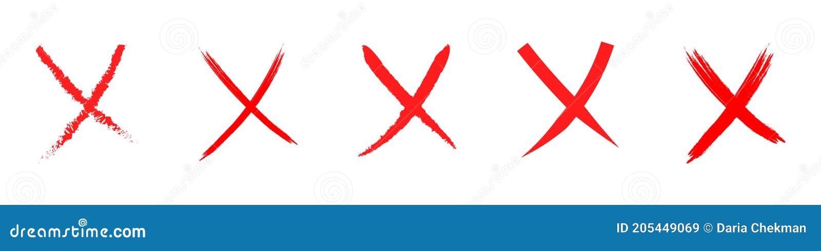 Red Cross Set. Vector Illustration Stock Illustration - Illustration of ...