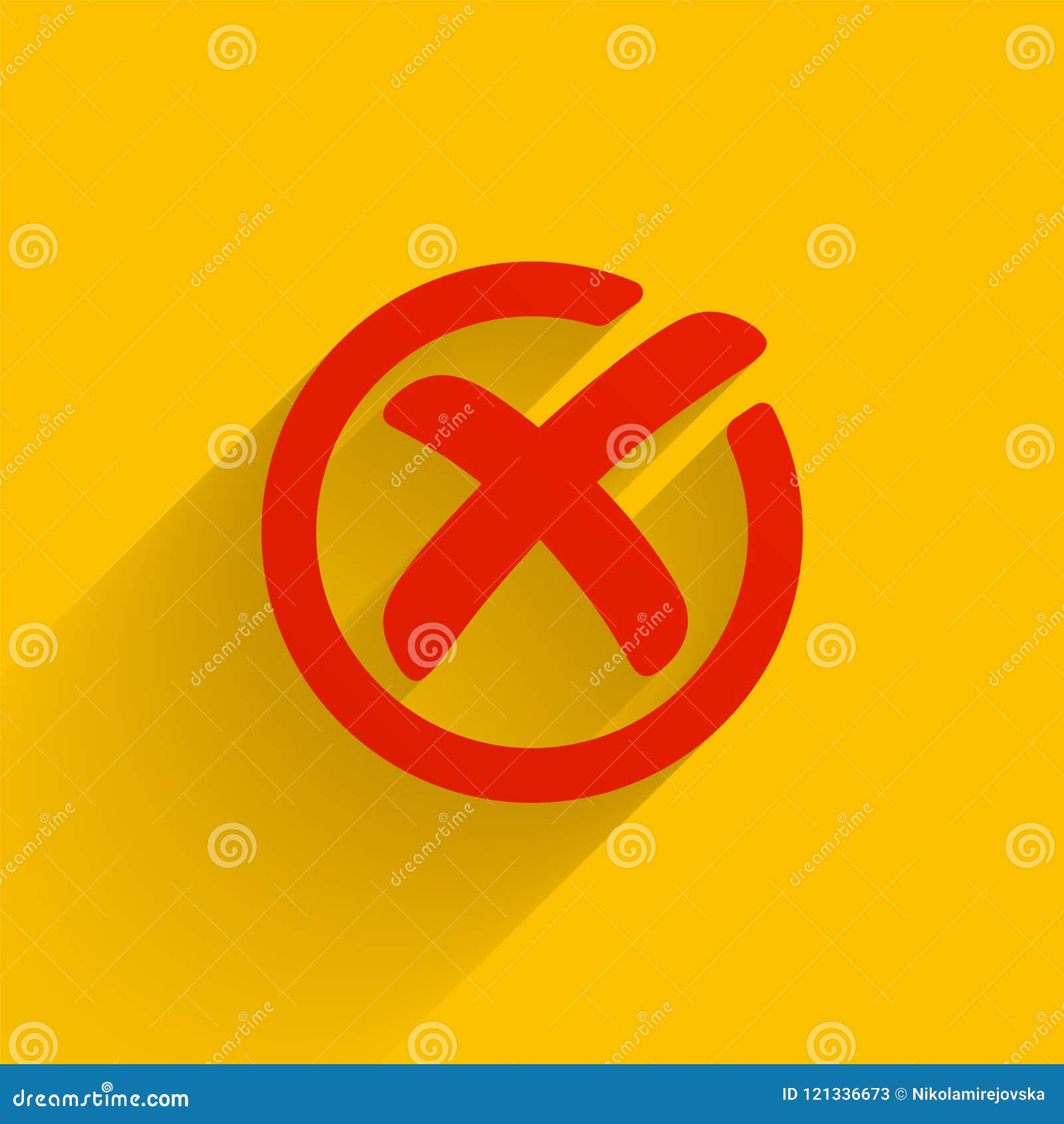 Red Cross Sign in Circle. Reject Symbol for Evaluation Quiz. Cancel ...