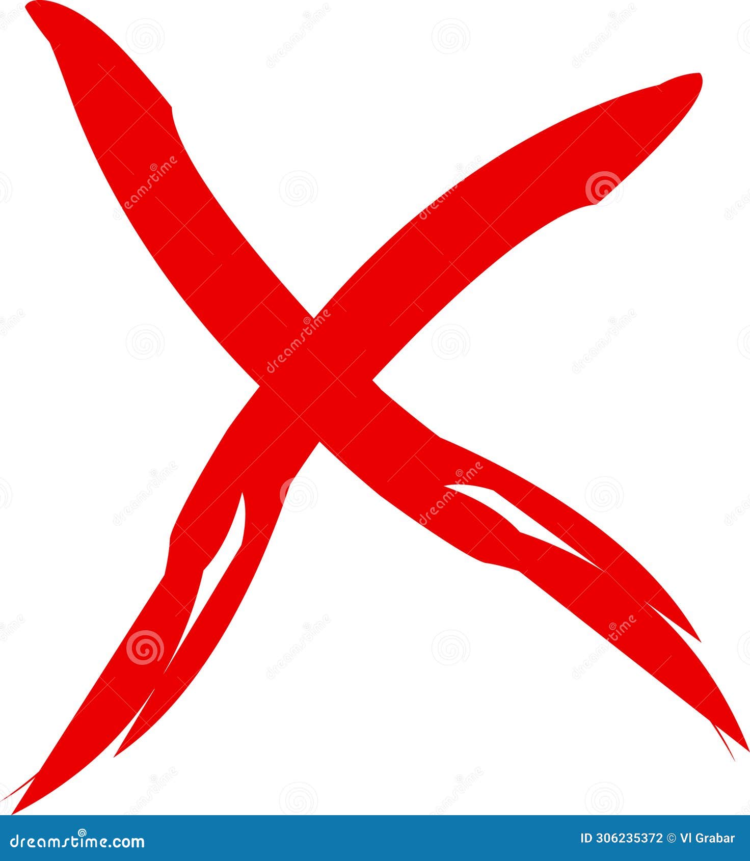 Red Cross Sign Icon. Wrong Mark Icon. Red Cross X Symbol. Grunge X Icon ...