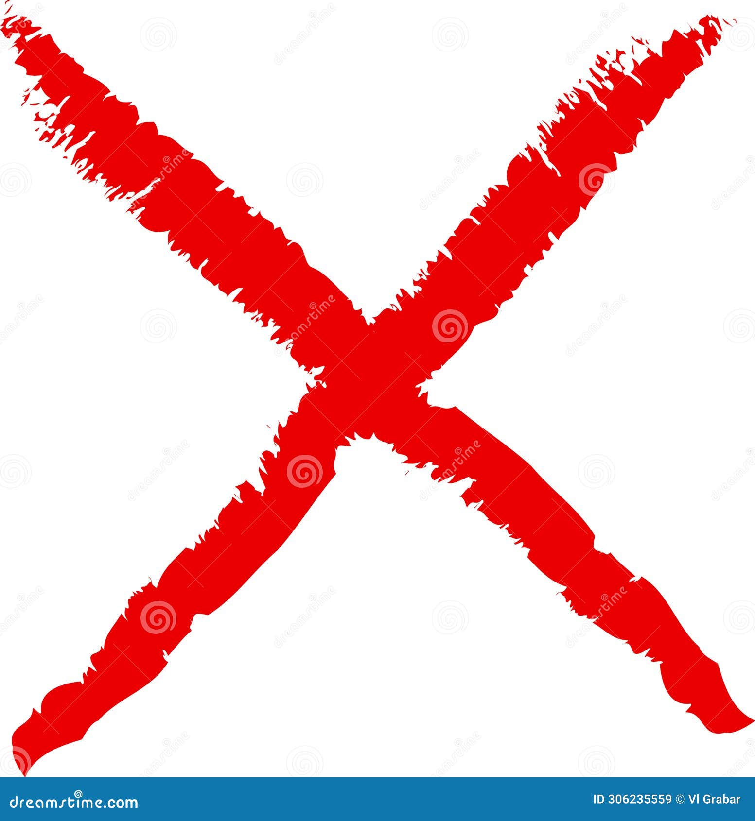 Red Cross Sign Icon. Wrong Mark Icon. Red Cross X Symbol. Grunge X Icon ...