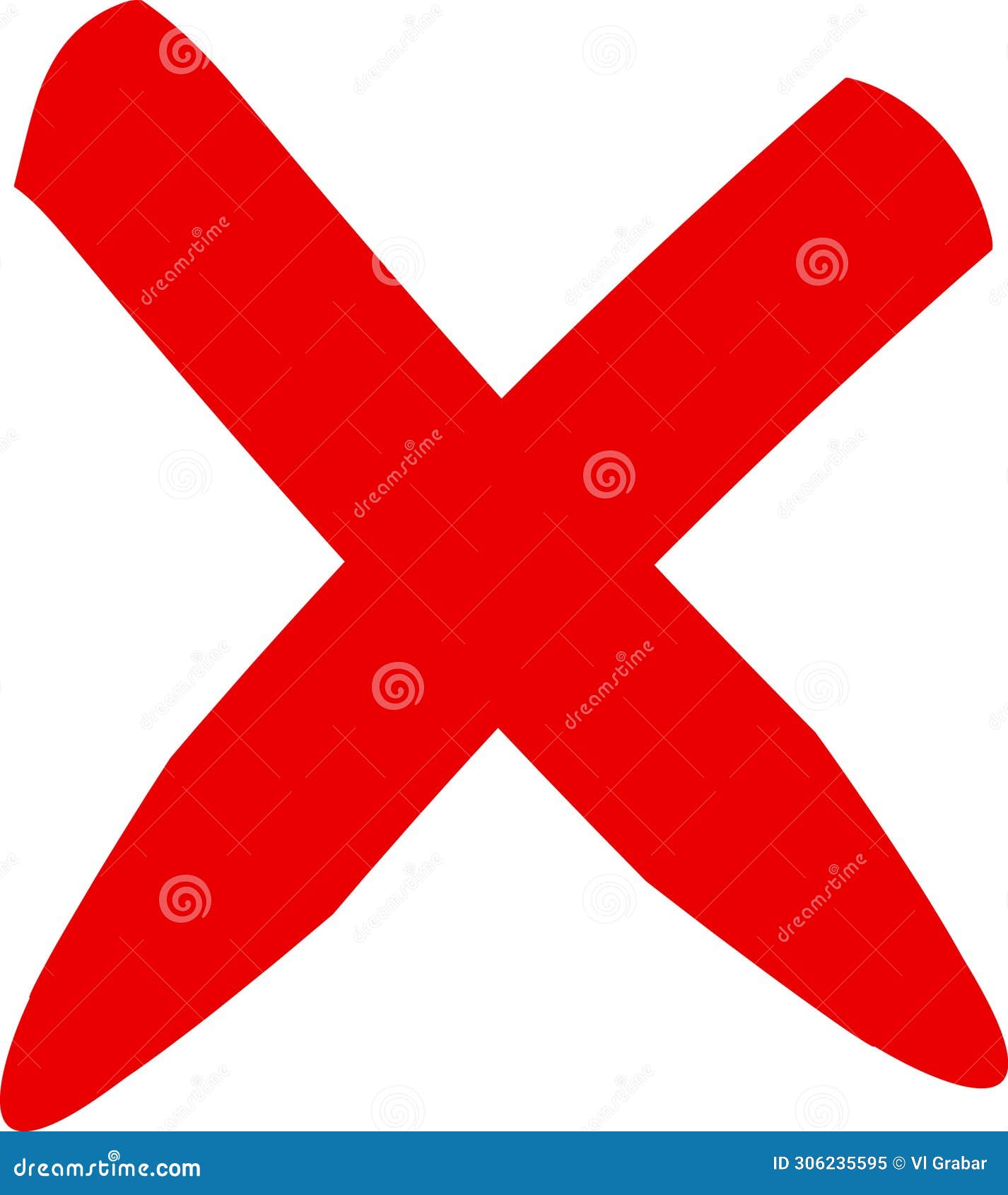 Red Cross Sign Icon. Wrong Mark Icon. Red Cross X Symbol. Grunge X Icon ...