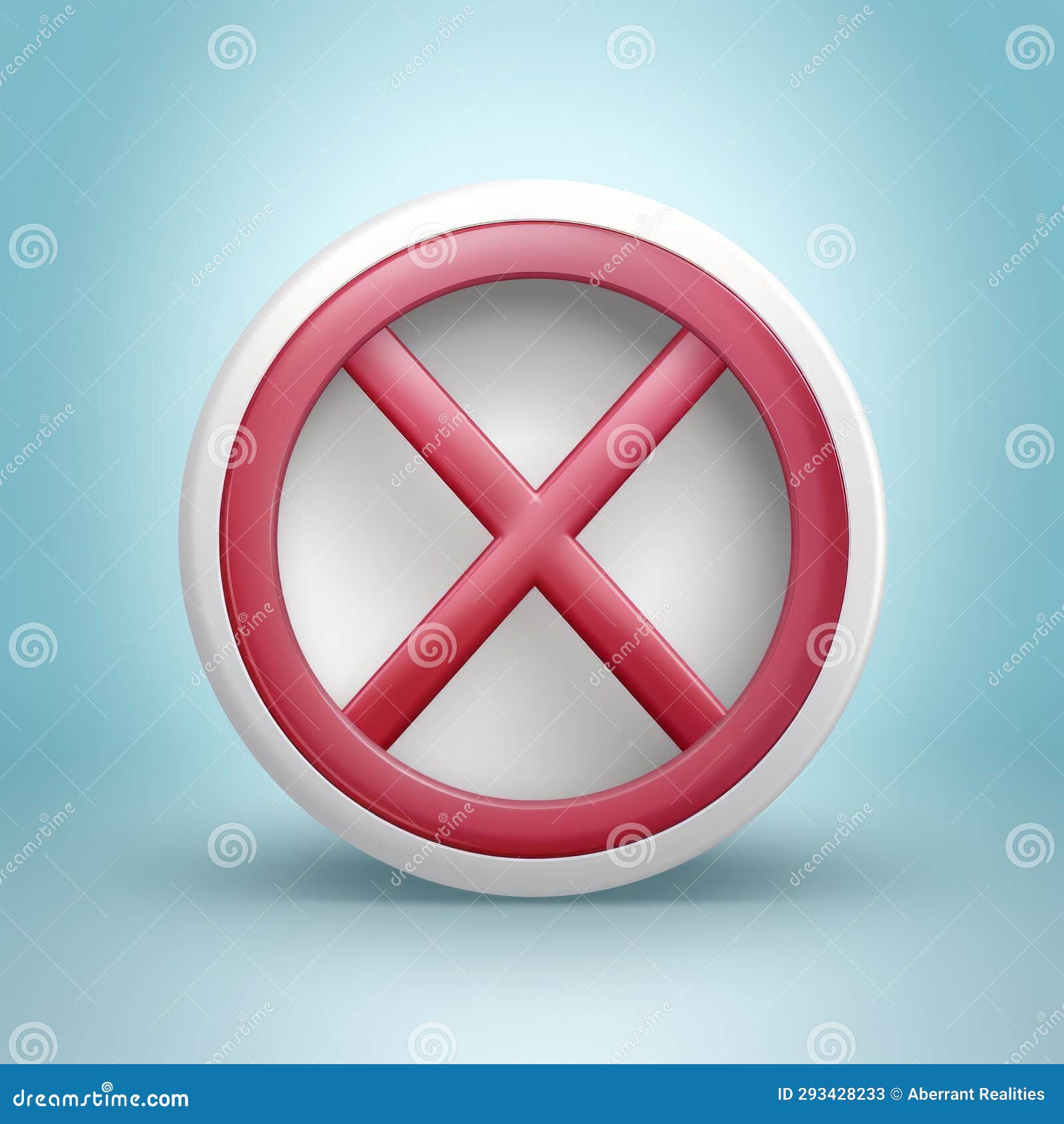 A Red Cross Symbol on a Blue Background Stock Illustration ...