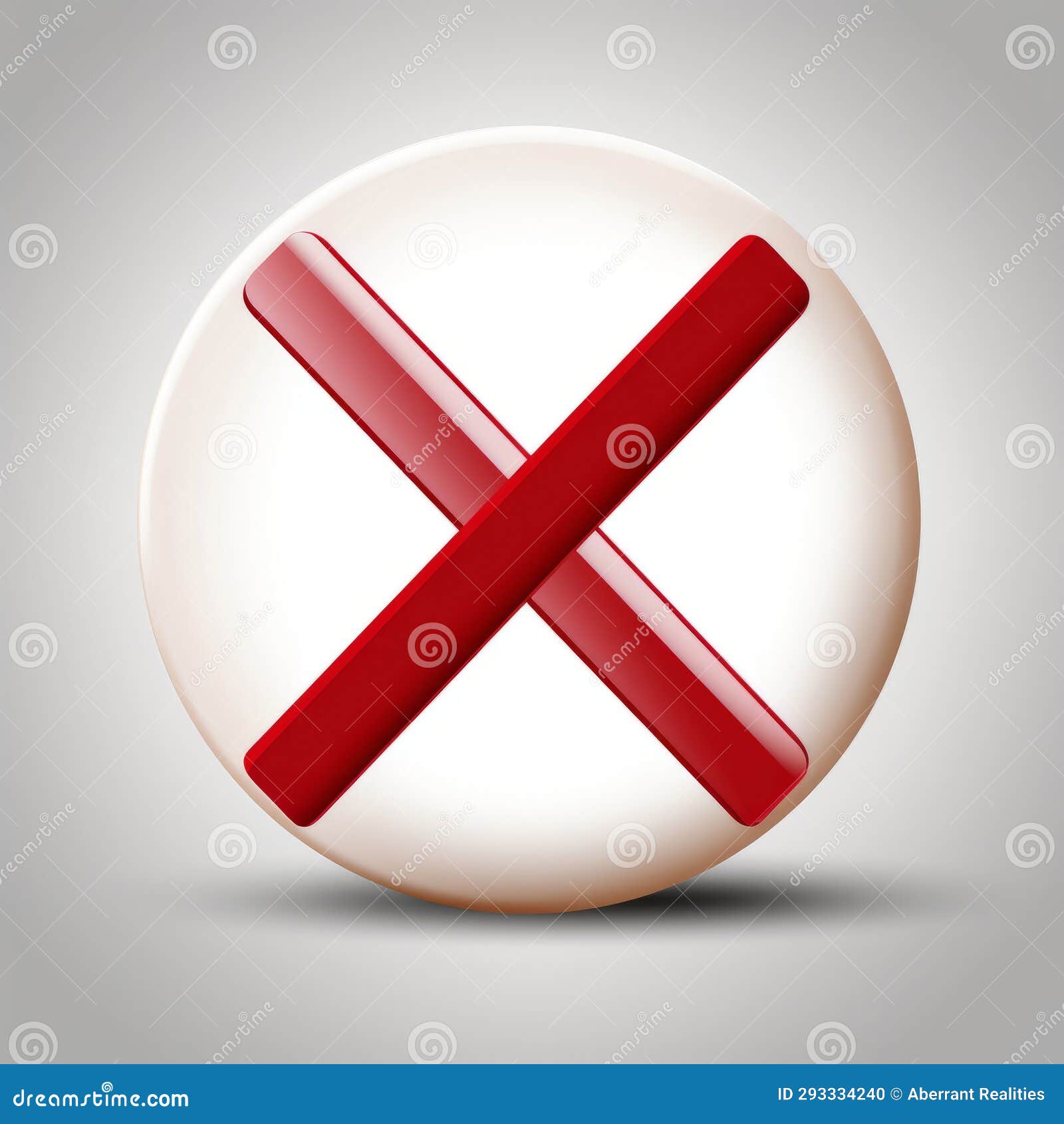 A Red Cross Symbol on a White Background Stock Illustration ...