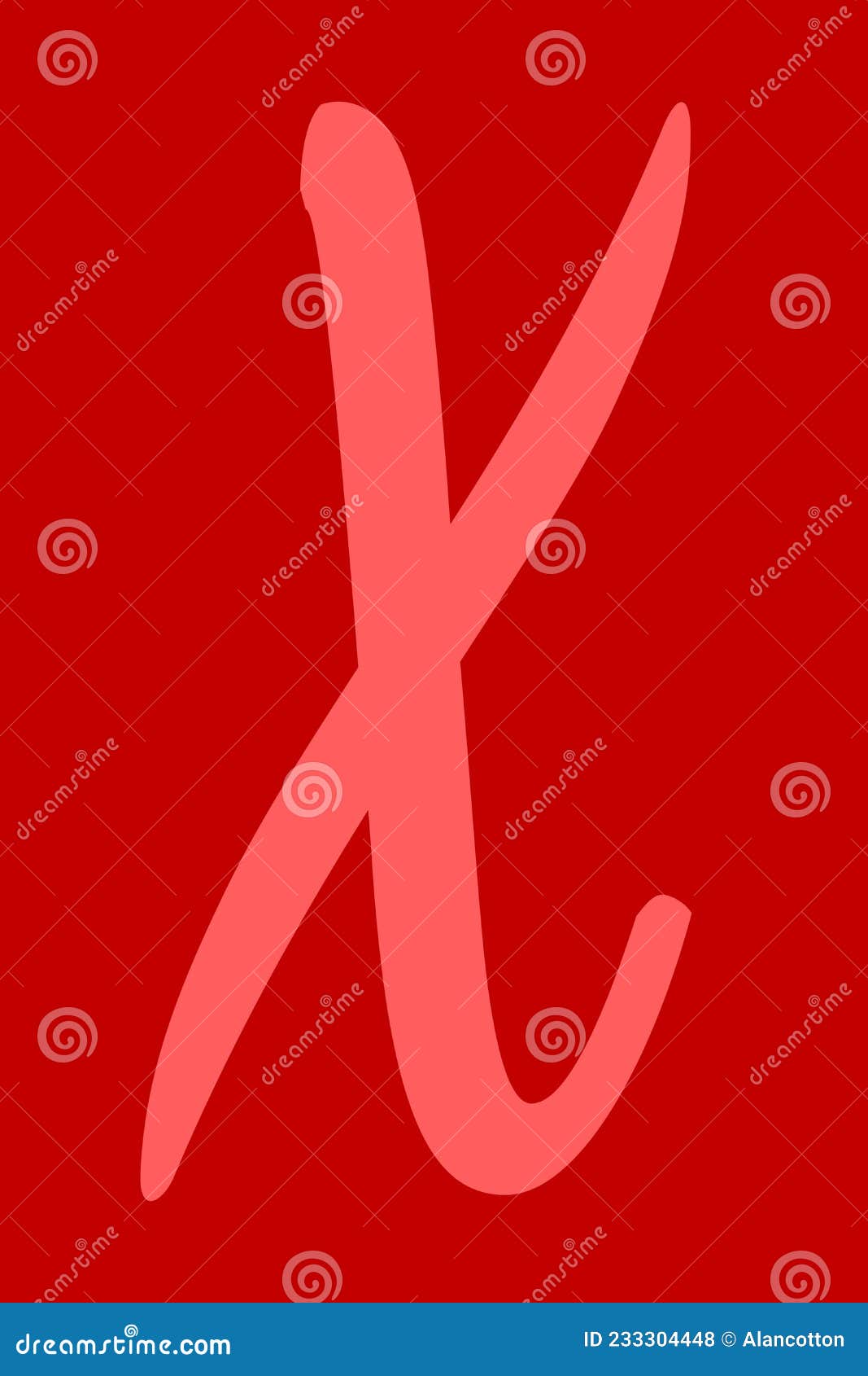 Red Cross Tick Box stock vector. Illustration of cartoon - 233304448