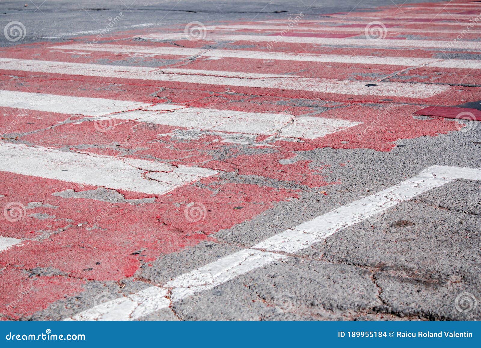 Red crosswalk stock photo. Image of color, bright, move - 189955184